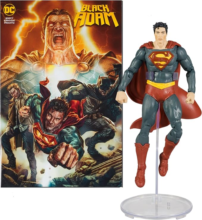 Bandai México McFarlane DC Direct Superman Black Adam Comic Page ...