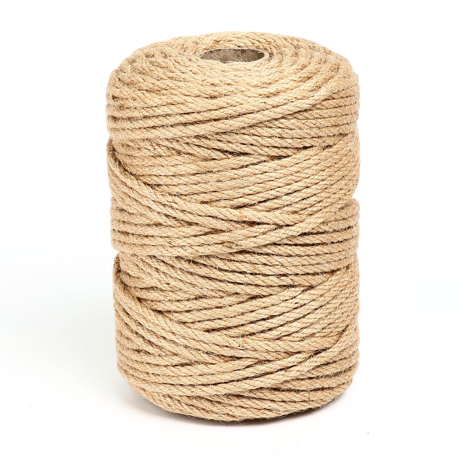 Amazon.com: JIUXQT 394Ft 6mm Jute Twine Natural Hemp Rope Heavy Duty ...