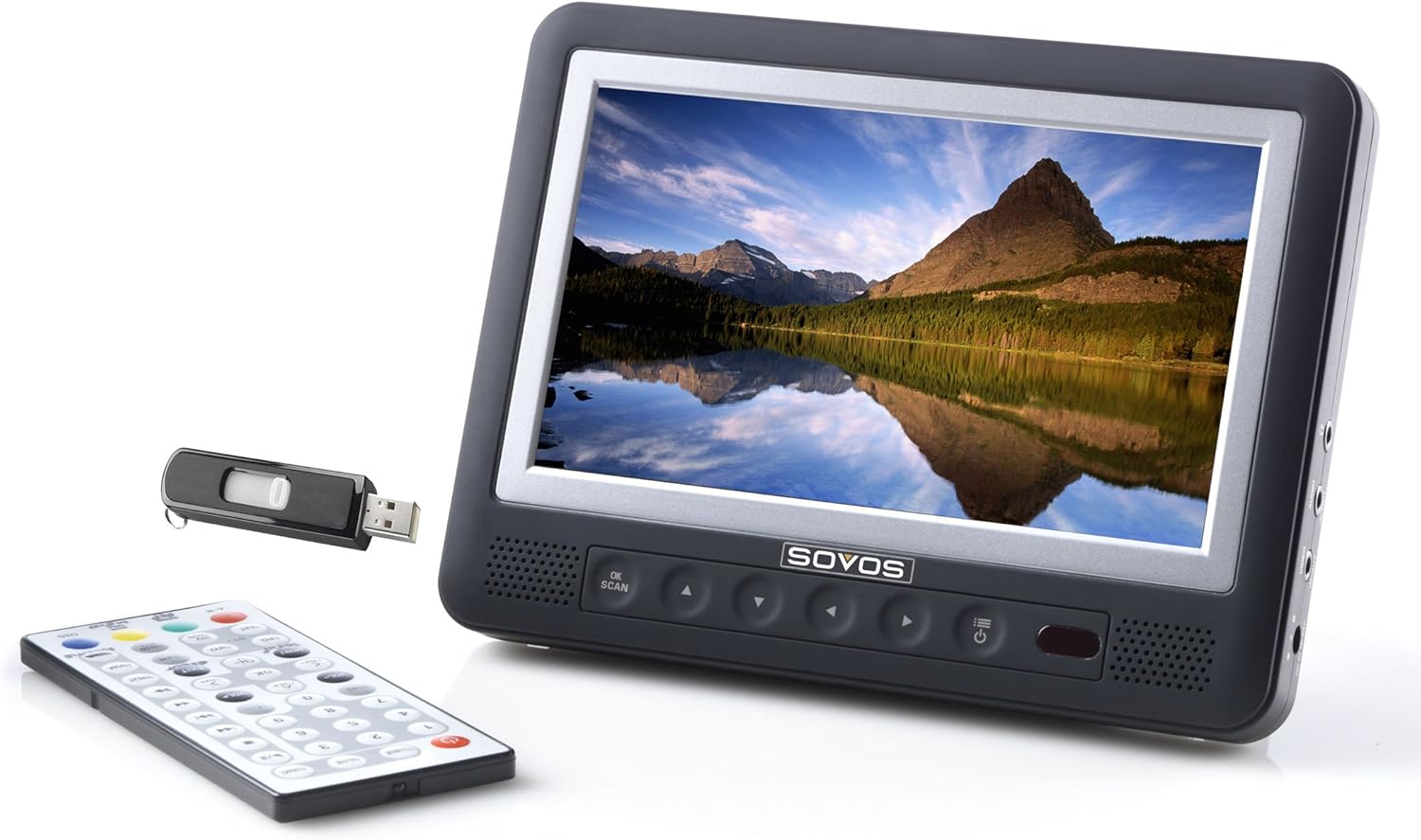 Amazon.com: Sovos 7" Portable Freeview TV with PVR SVPDTV7 : Electronics