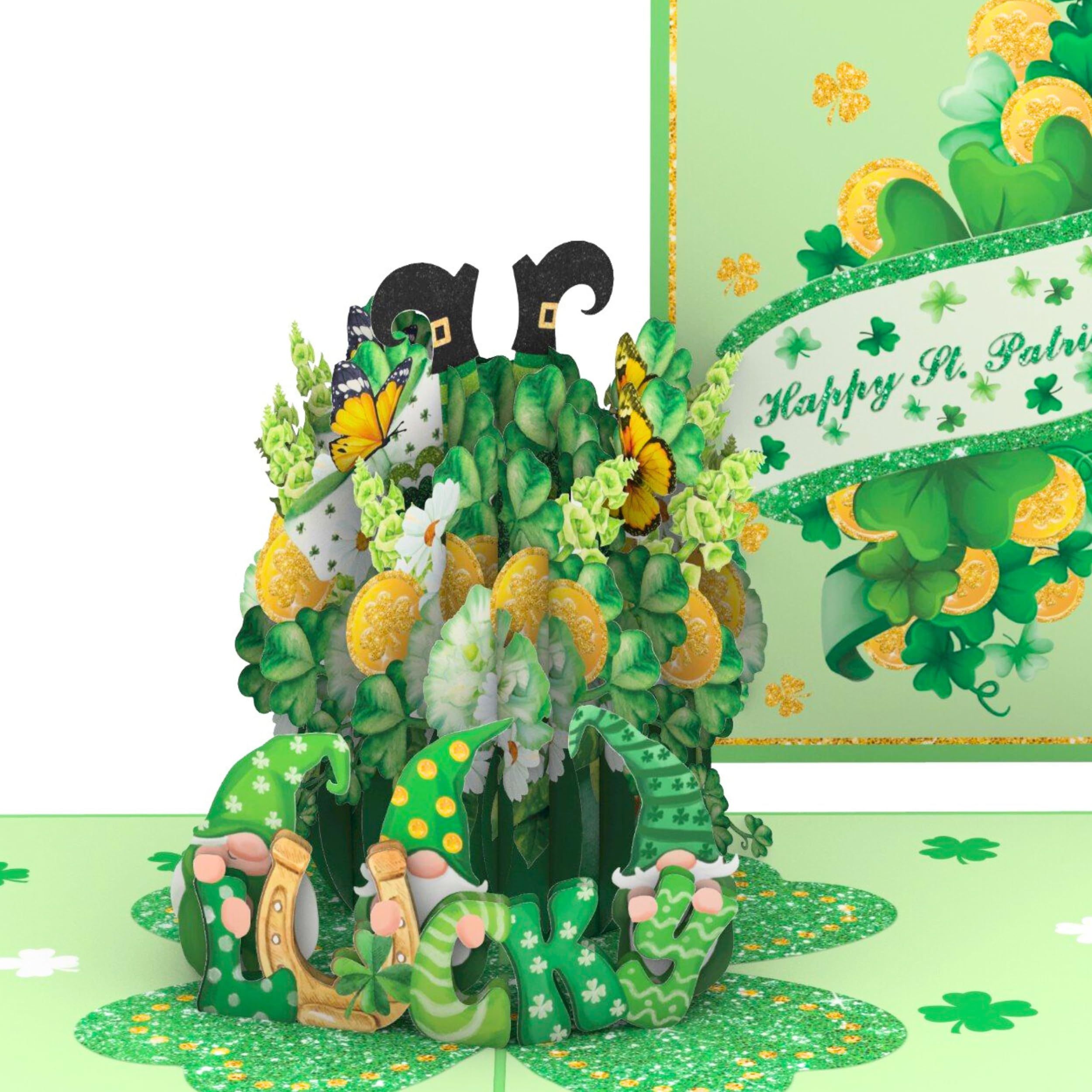 Amazon.com : HEARTAGS St Patricks Day Card, 6x8 in Lucky St Patricks ...