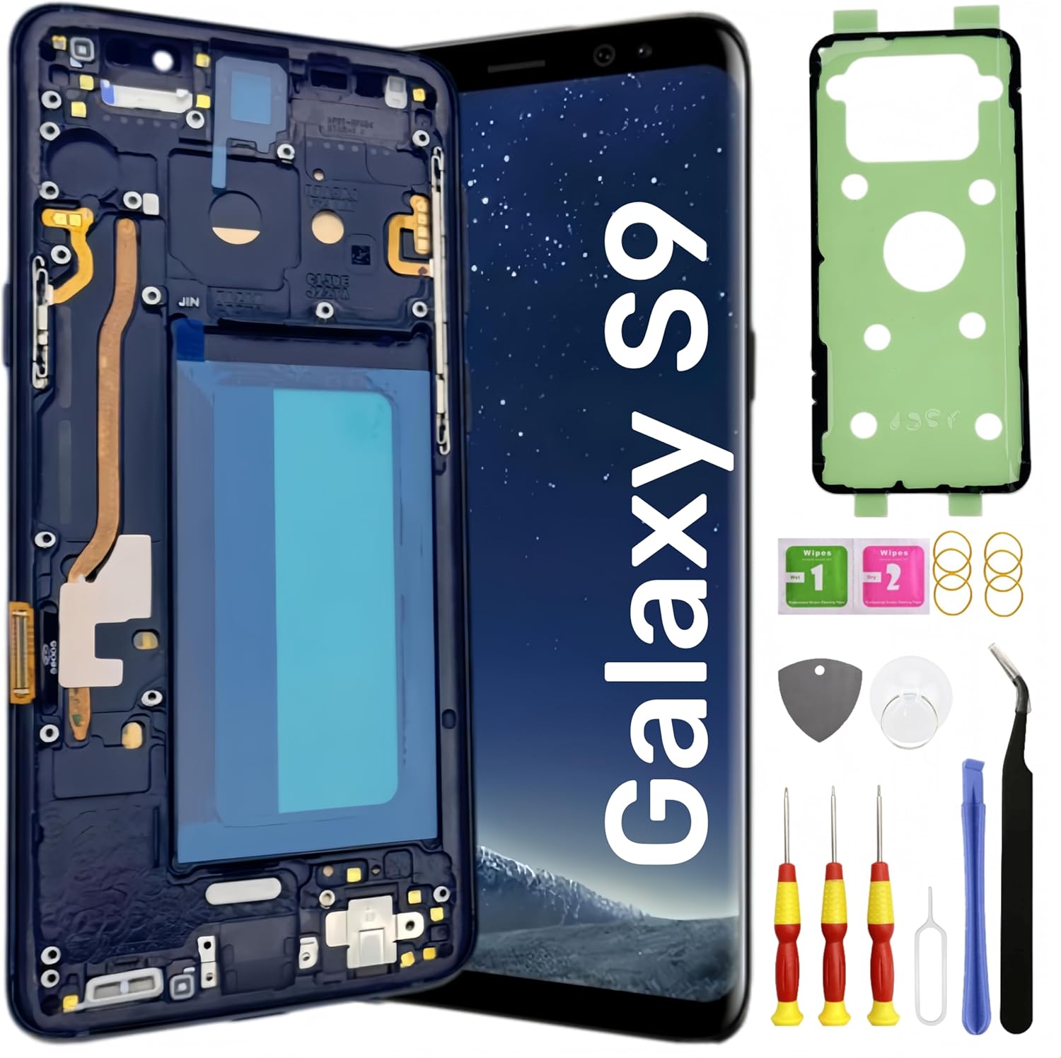 Amazon.com: TFT Galaxy S9 Screen Replacement for Samsung Galaxy S9 LCD Screen Touch Digitizer ...