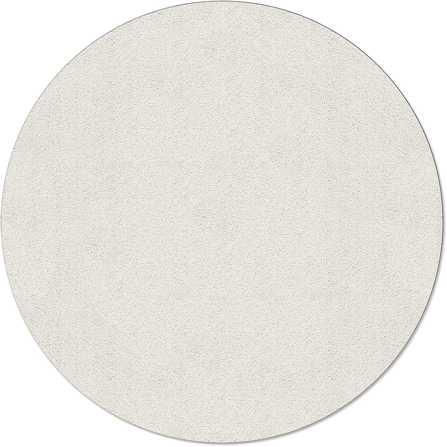 Amazon.com: Round Rug Carpet, Solid Color Farmhouse Decor Apricot Area ...