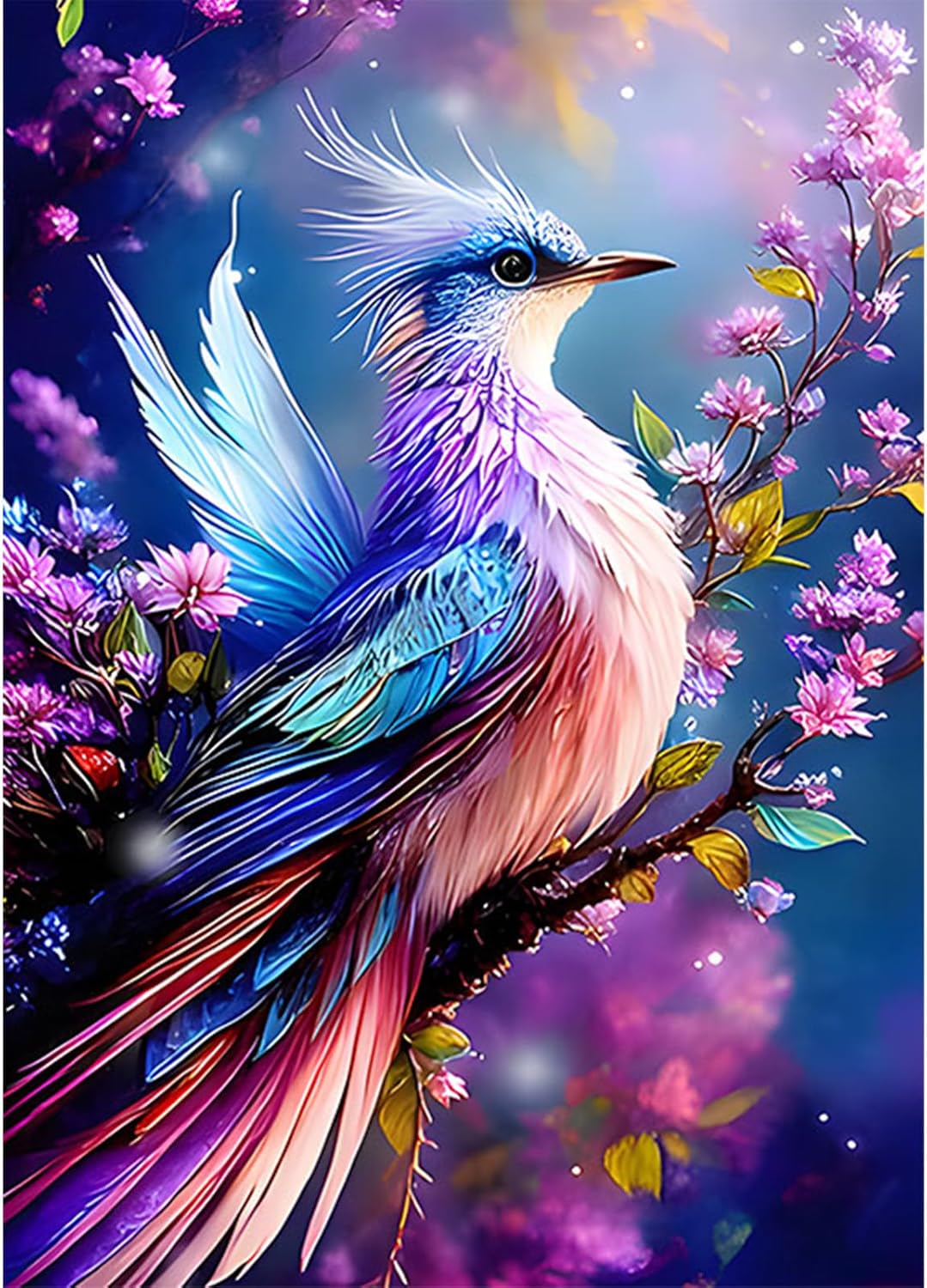 Amazon.com: SENQAO Bird Diamond art, Bird Diamond Art Kits for Adults ...