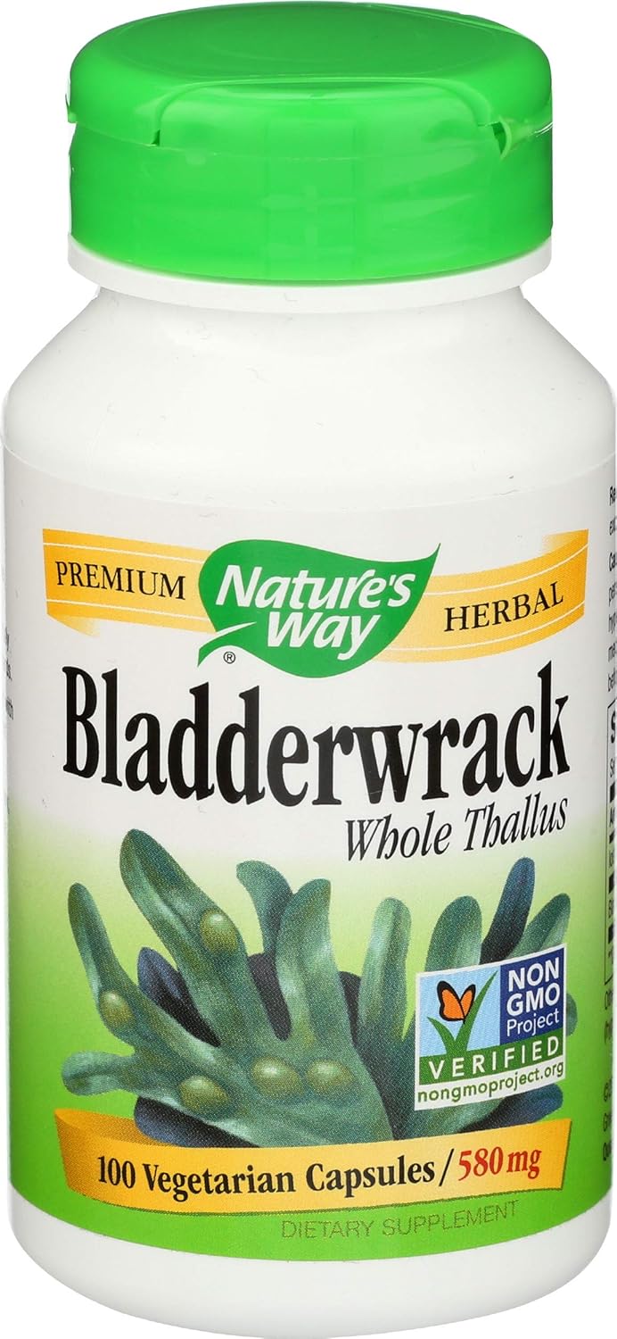 Amazon.com: Natures Way, Bladderwrack, 100 Veggie Capsules : Health ...