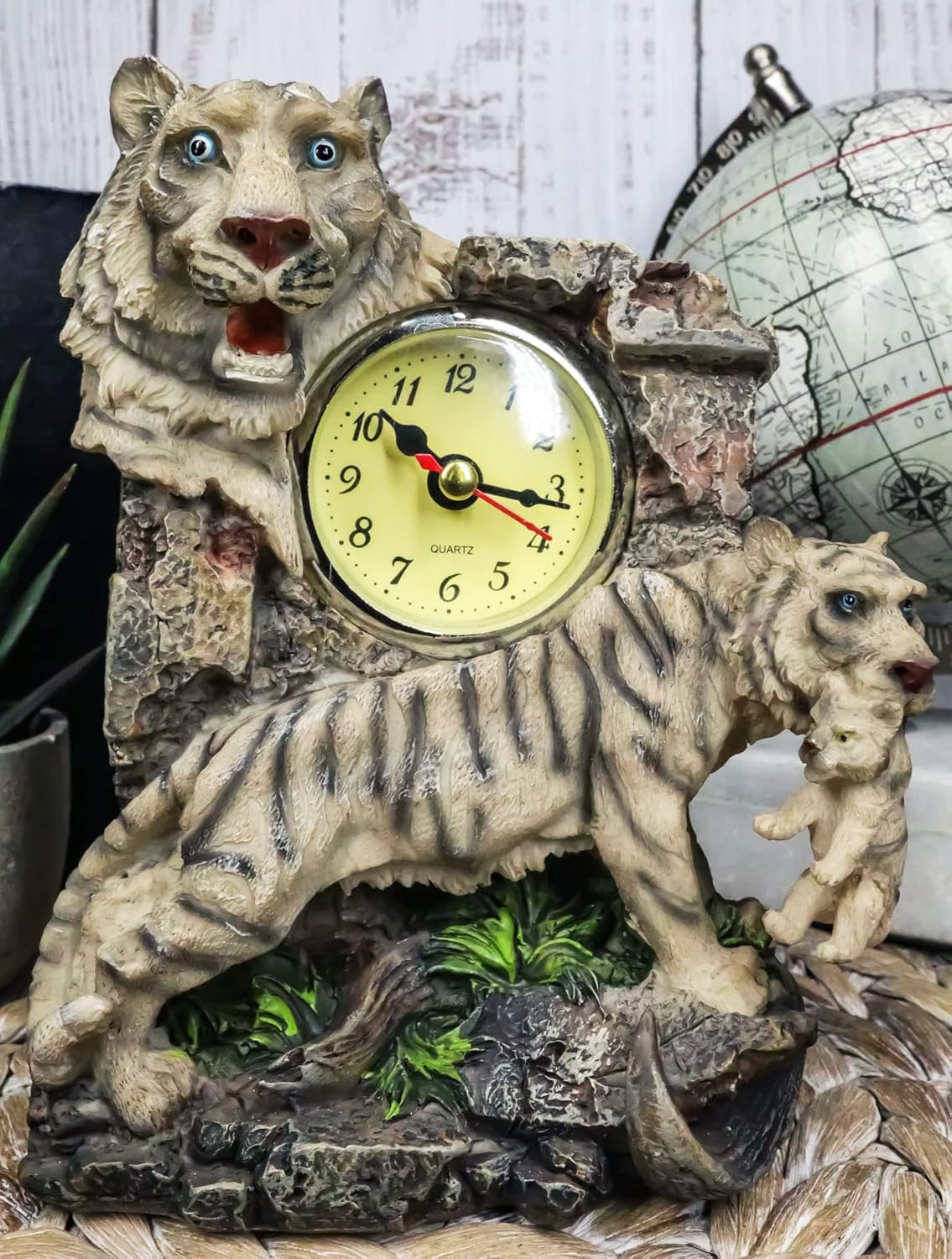 Amazon.com: Ebros Gift Jungle Rainforest Apex Predator Siberian White ...