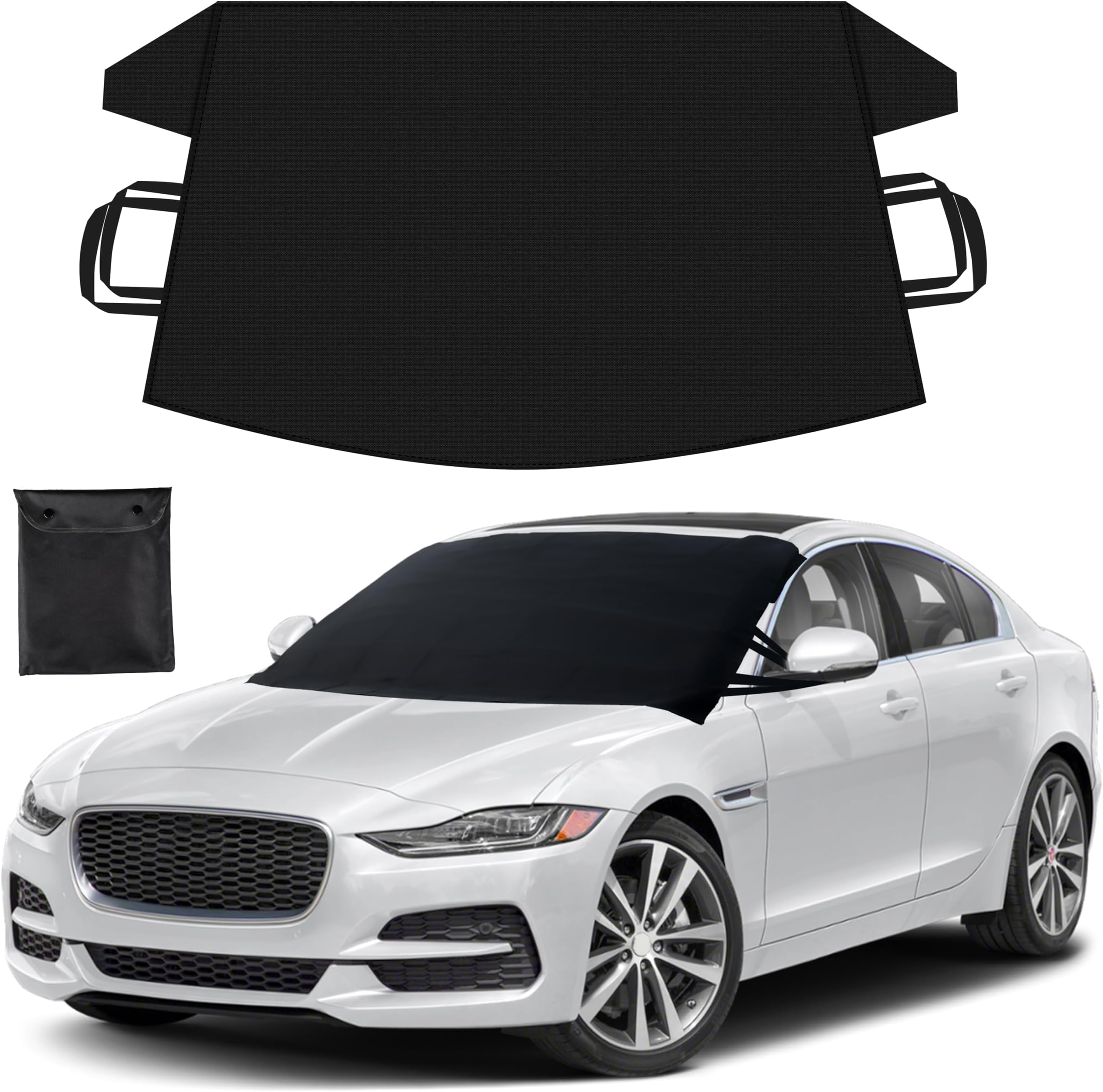 EcoNour Car Windscreen Cover for winter, Windscreen covers frost for ...