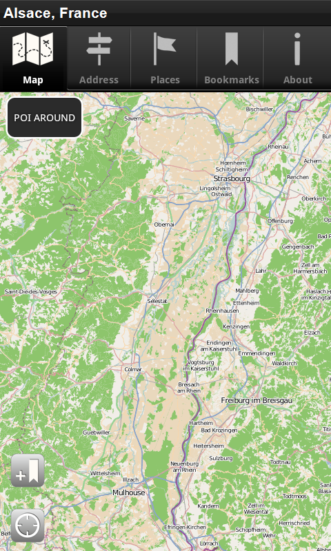 Offline Map Elsass, Frankreich - CNM:www.amazon.com:Appstore for Android