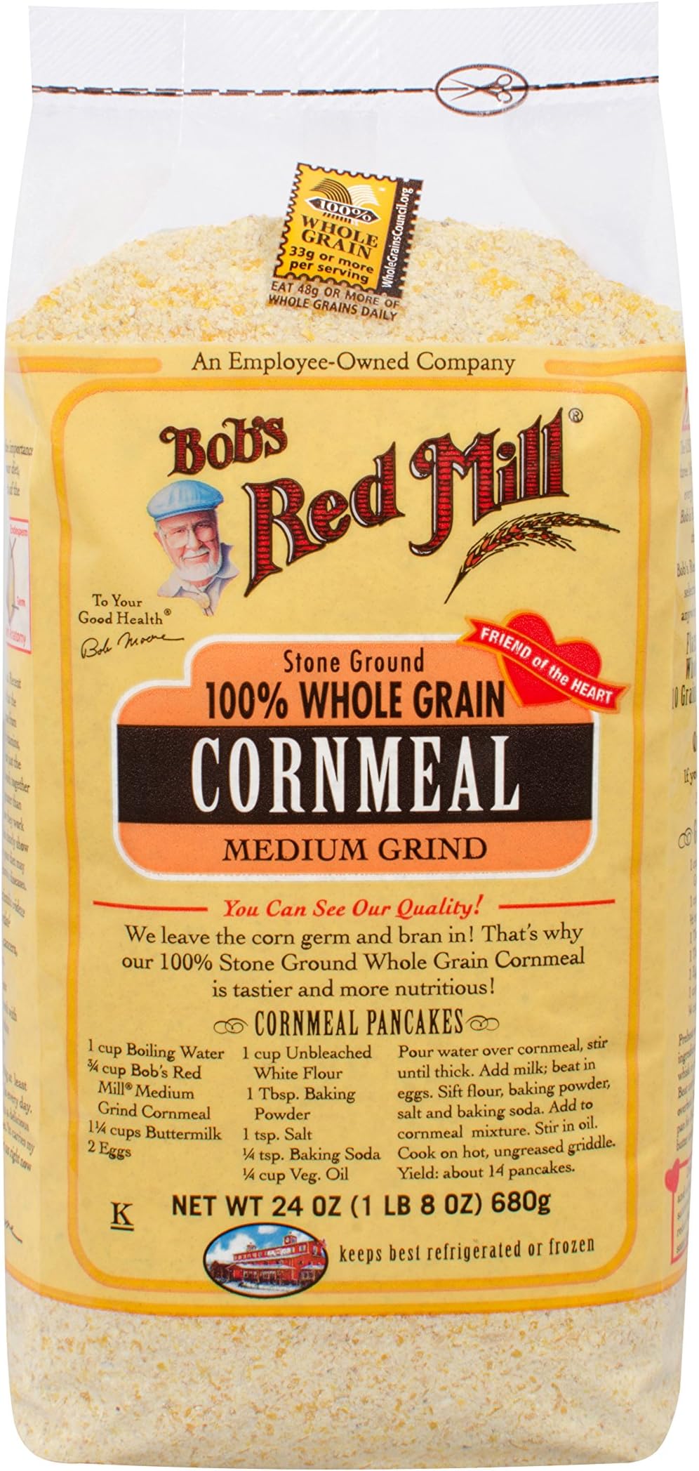 Amazon.com : P.A.N. Yellow Corn Meal – Pre-cooked Gluten Free and ...