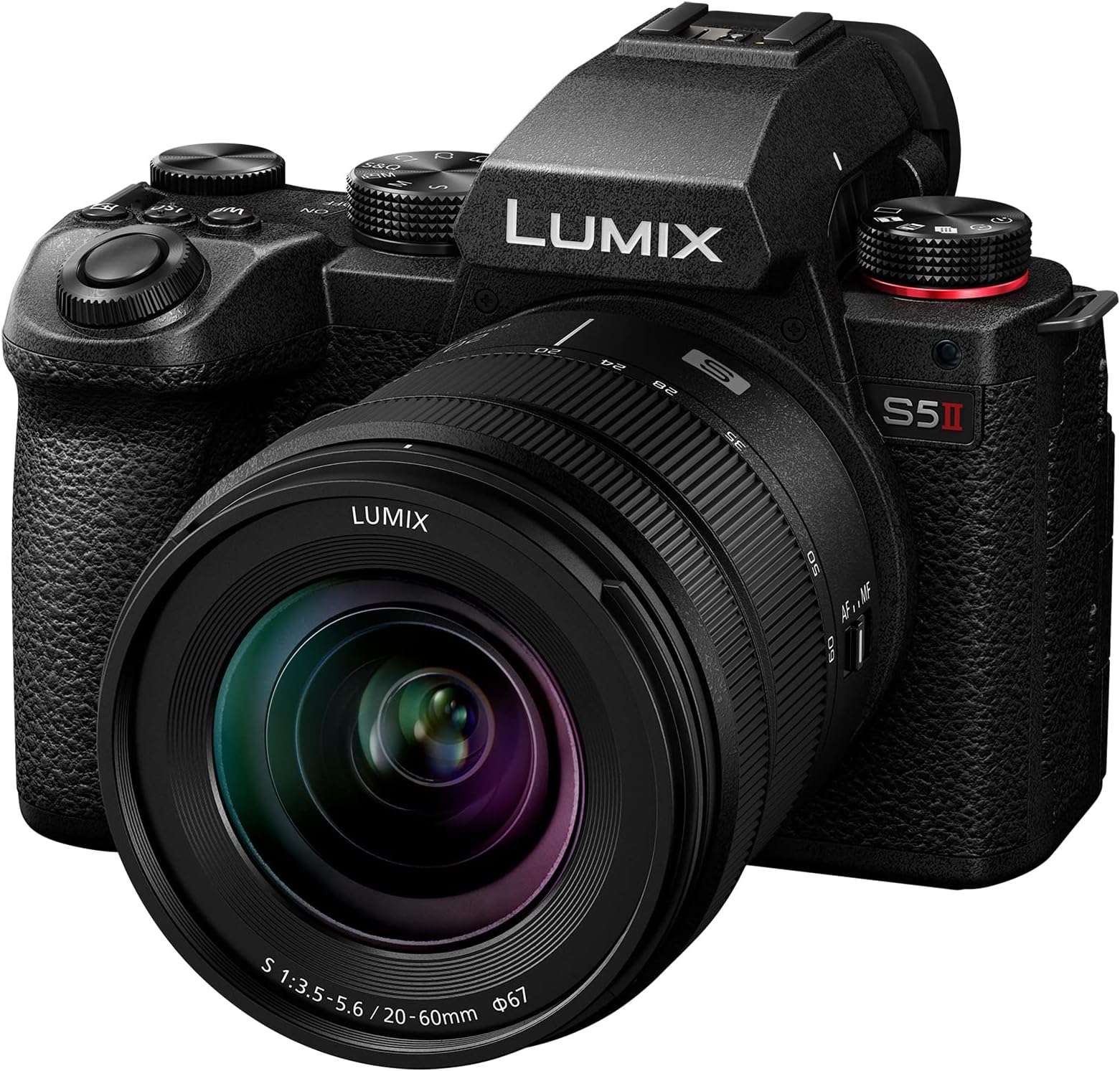 Panasonic LUMIX DC-S5 II Full Frame Mirrorless Camera with 20-60mm F3.5 ...