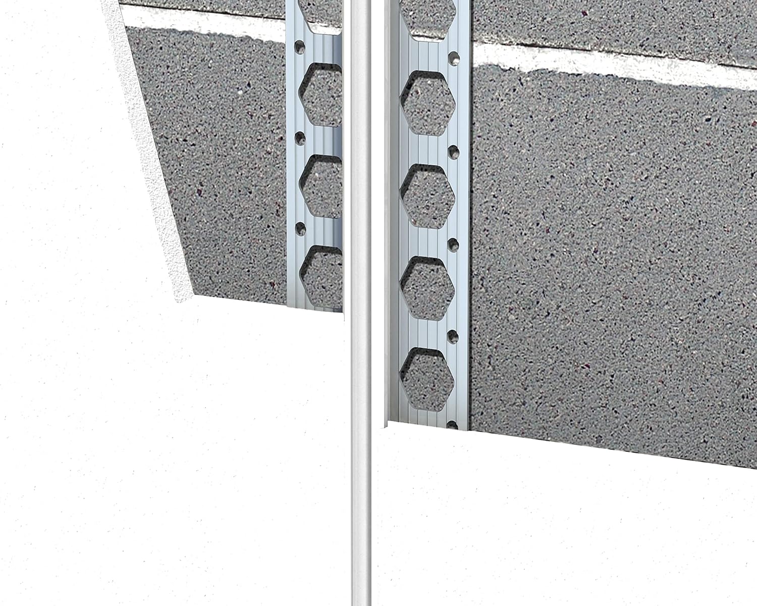 PROTEC PVC Expansion/Movement Bead 10MM - 2.5M Length - White - 5 Pack ...