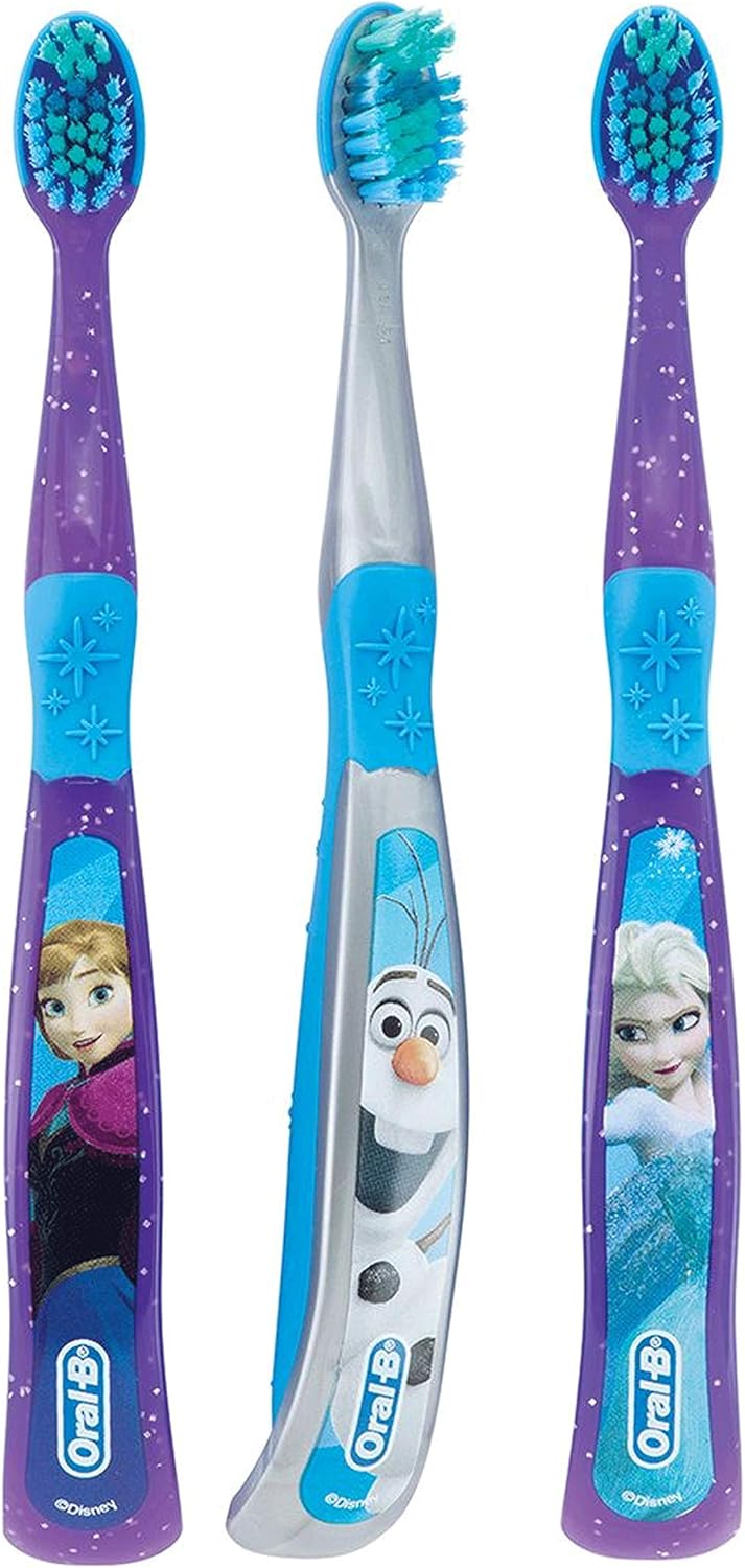 Disney Frozen Kids Toothbrush Bundle Featuring Elsa, Anna & Olaf ...