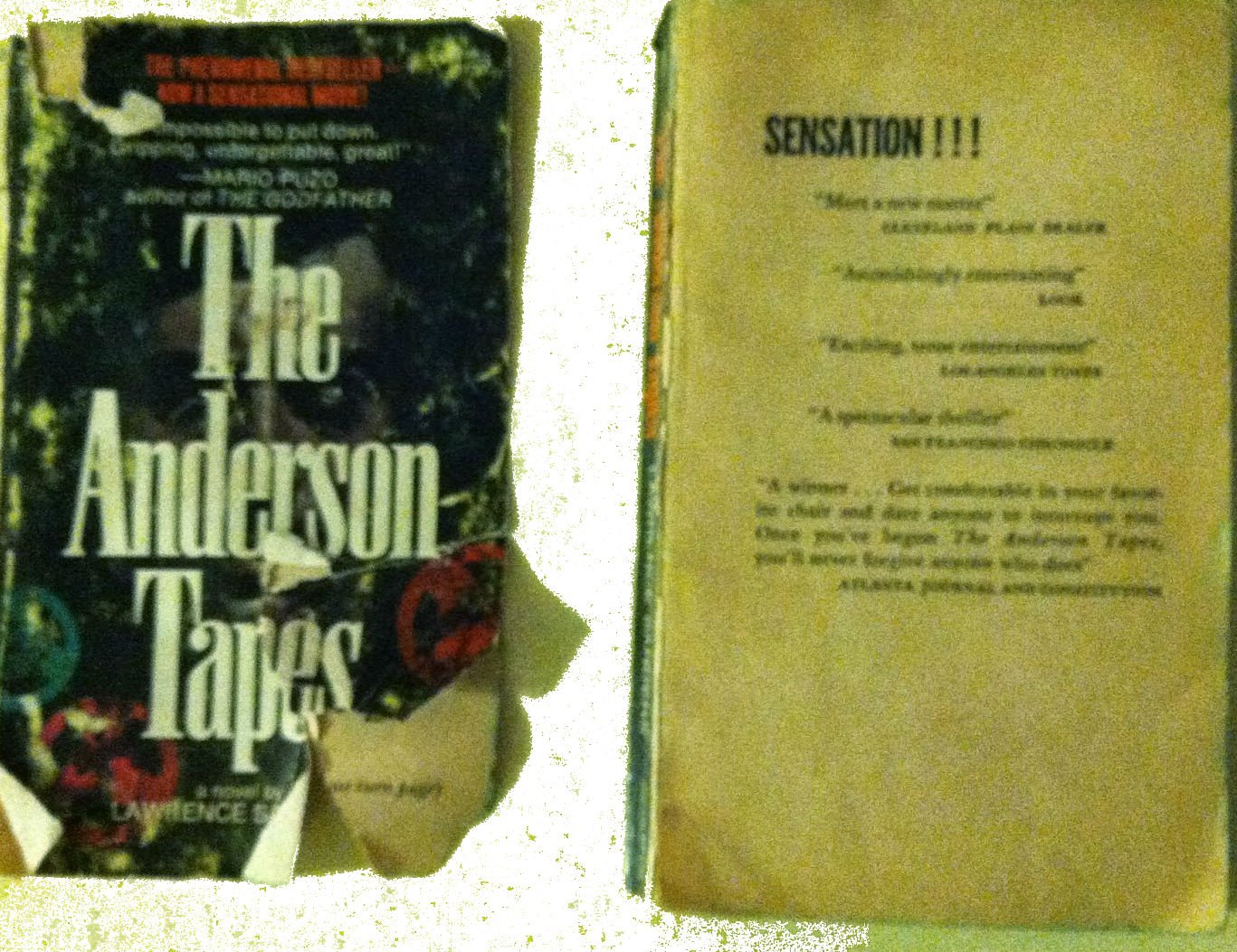 The Anderson Tapes: Sanders, Lawrence: Amazon.com: Books