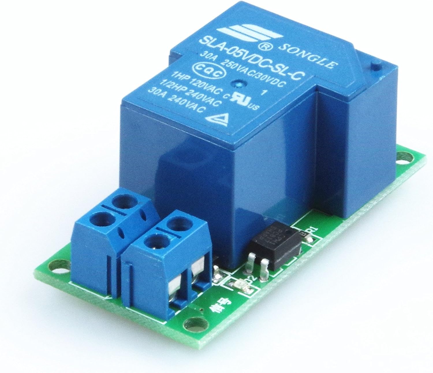 KNACRO SLA-05VDC-SL-C DC 5V 30A Single-Channel optocoupler Isolation ...