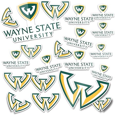 Amazon.com: Wayne State University WSU Warriors Sticker Vinyl Decal ...