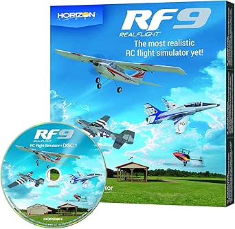 Amazon.com: RealFlight 9: RF9 Radio Control RC Flight Simulator ...