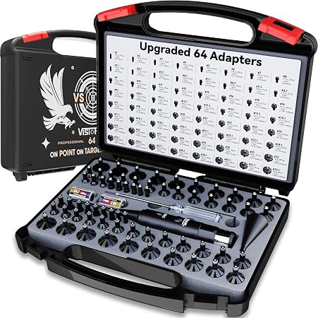 Amazon.com : Visiofire Tool-Free Laser Bore Sight Kit, Green Laser Bore ...