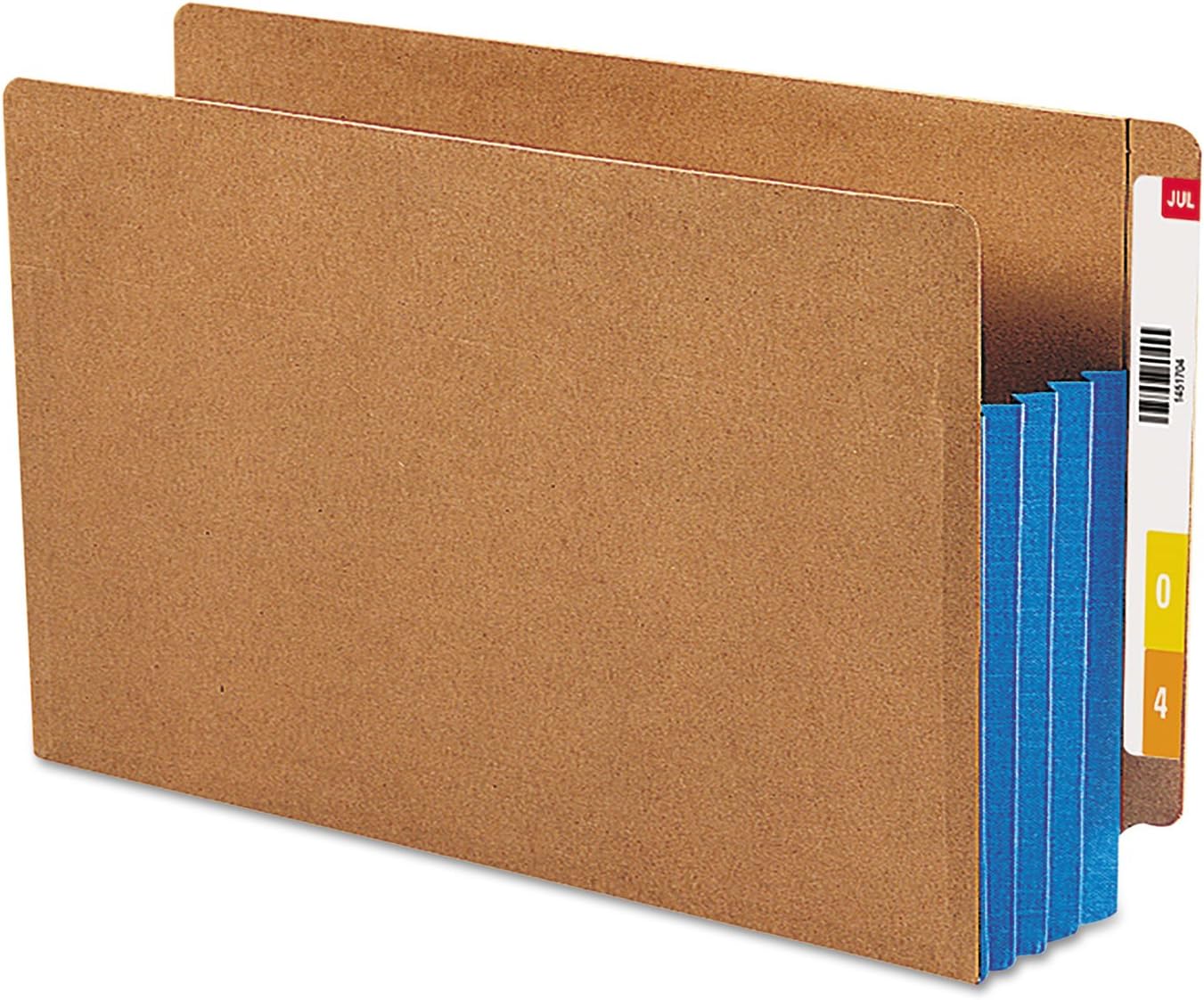 Amazon.com : Smead End Tab File Pocket, Reinforced Straight-Cut Tab, 3 ...