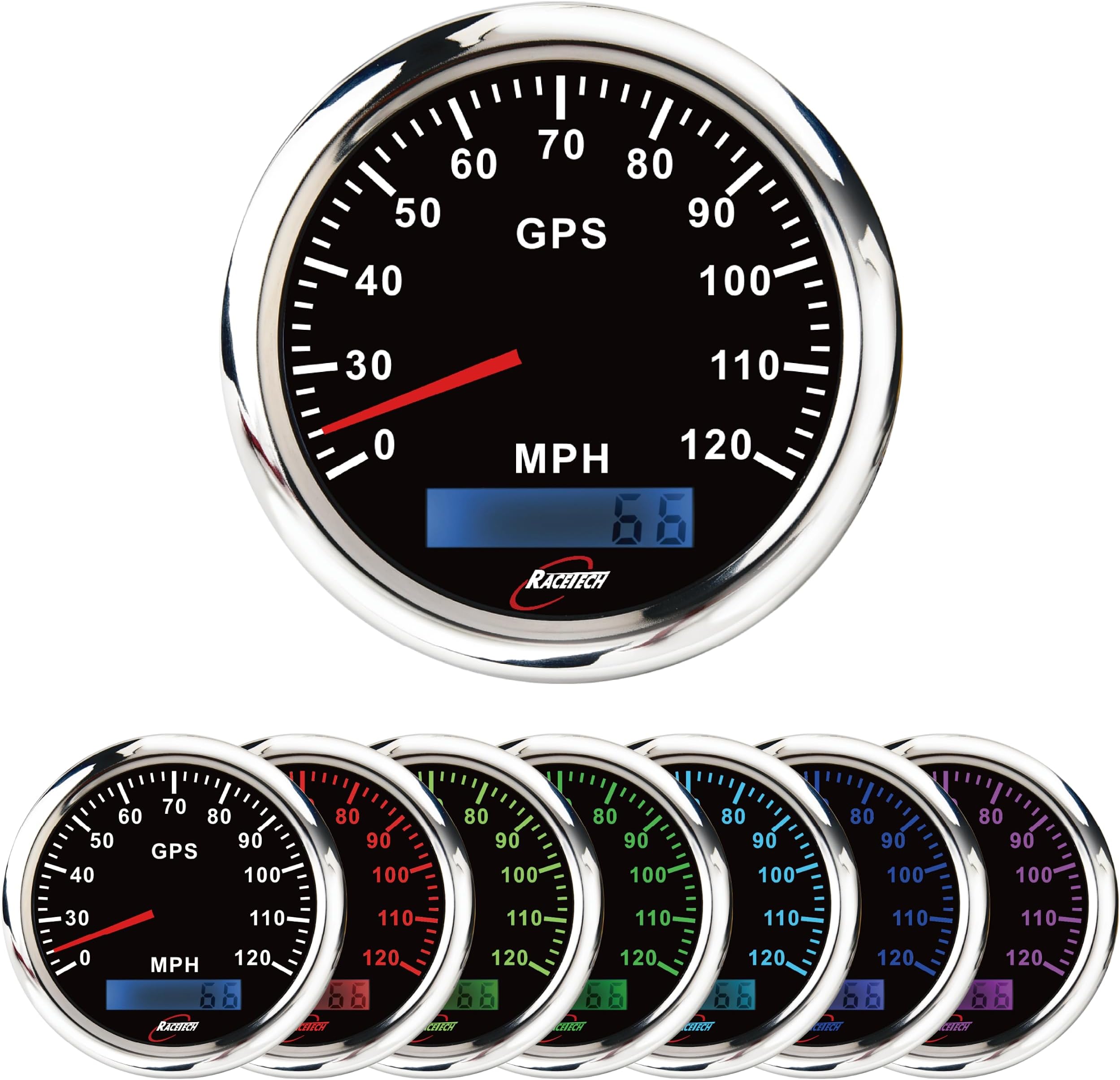 Amazon.com: Biker's Choice Softail Electronic Replacement Speedometer ...