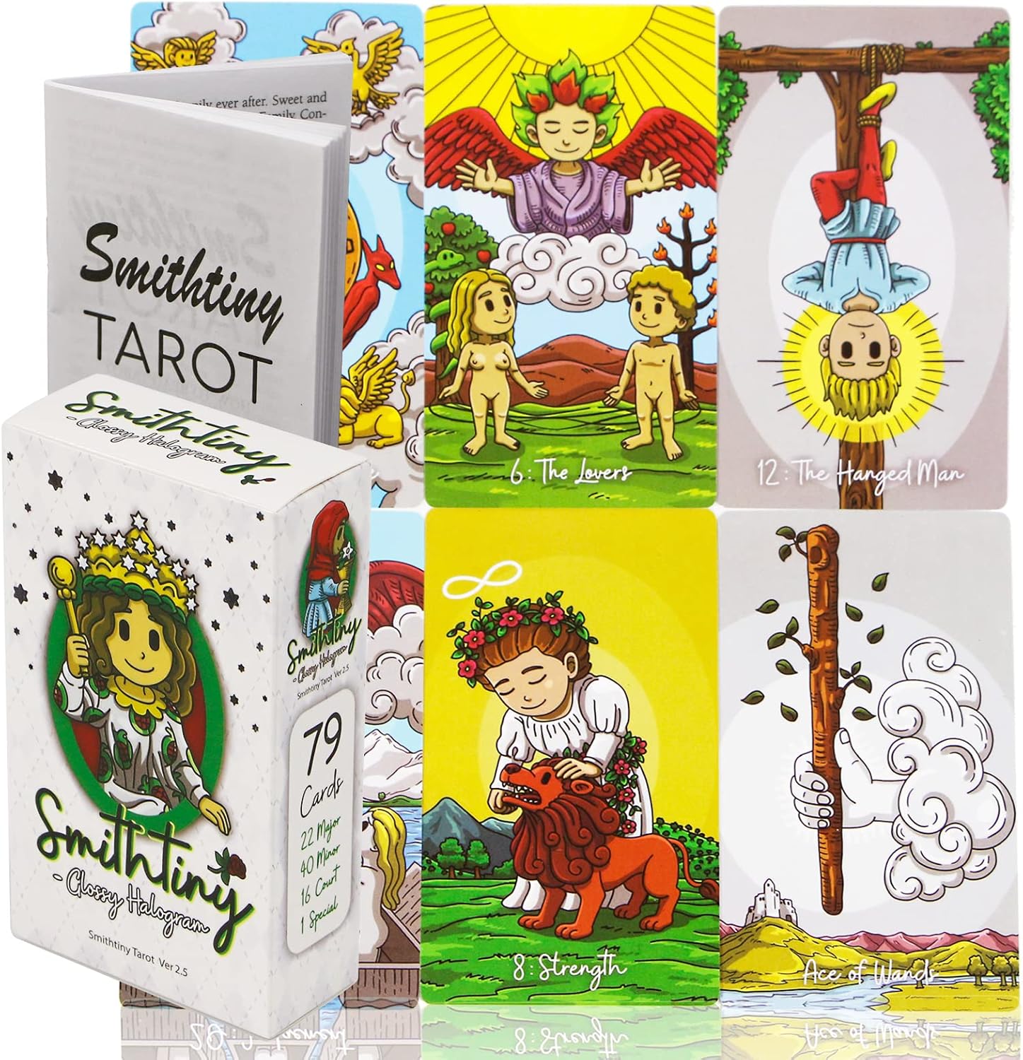 mrdiyshisha smithtiny Tarot Deck : Amazon.co.uk: Toys & Games