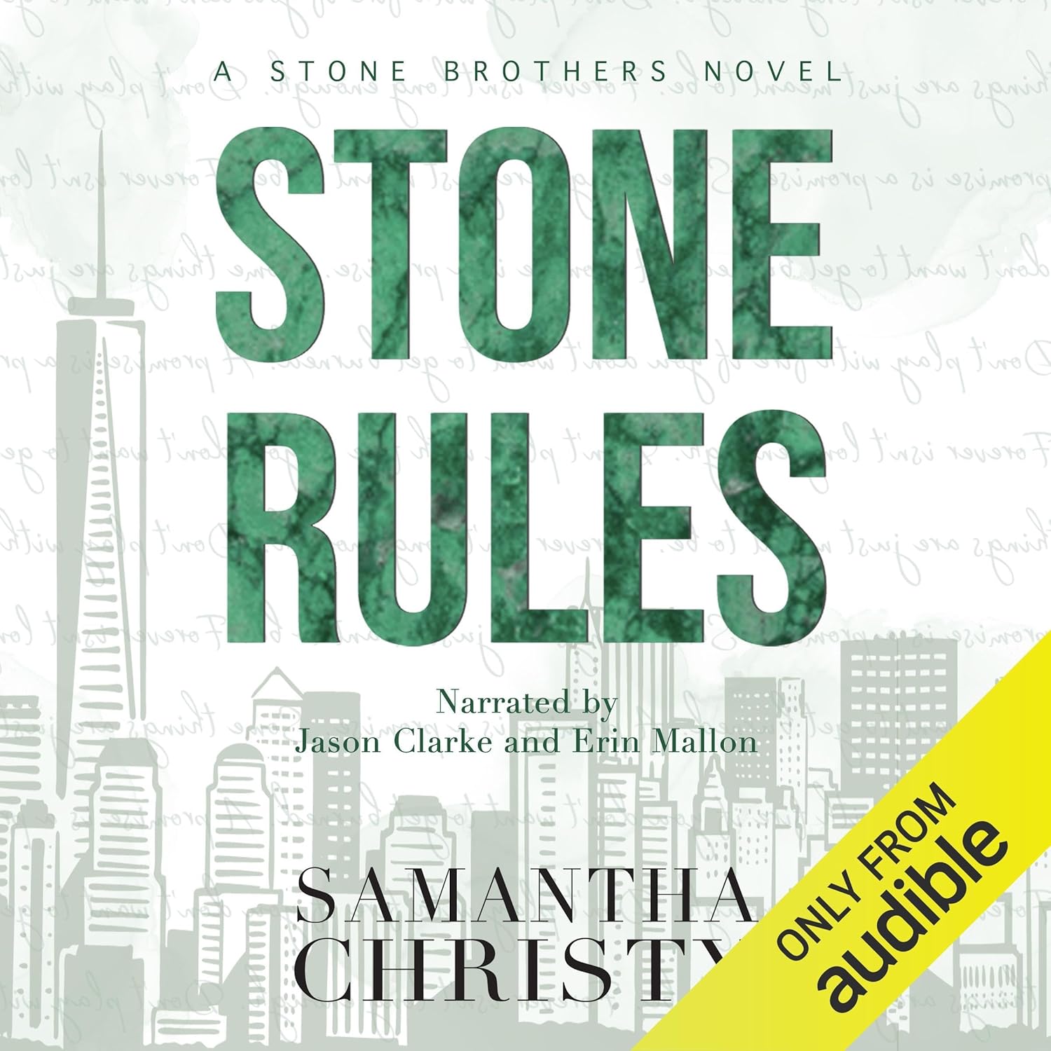 Amazon.com: Stone Rules (A Stone Brothers Novel) (Audible Audio Edition ...