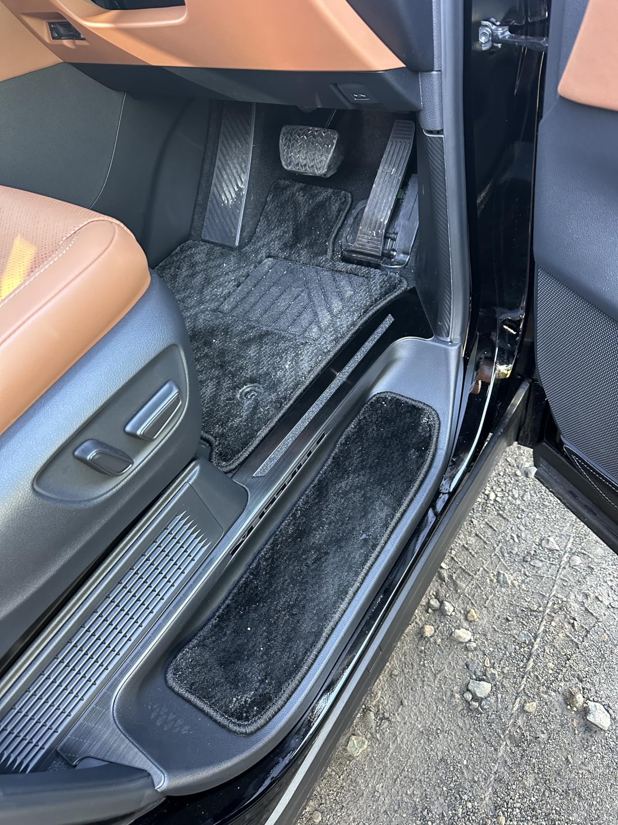 Amazon.co.jp: TARCELL アルファード 40系 ヴェルファイア 40系 対応 サイドスカッフプレート サイドステップガード キッキングプレート キズ防止 ステンレス製 車種 ...