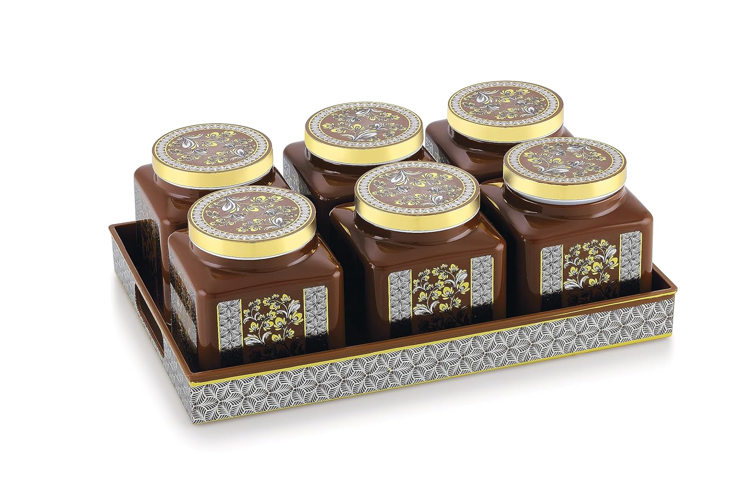 Buy Hometronics Dry Fruit Storage Box| Multipurpose Serving Set (Tray ...