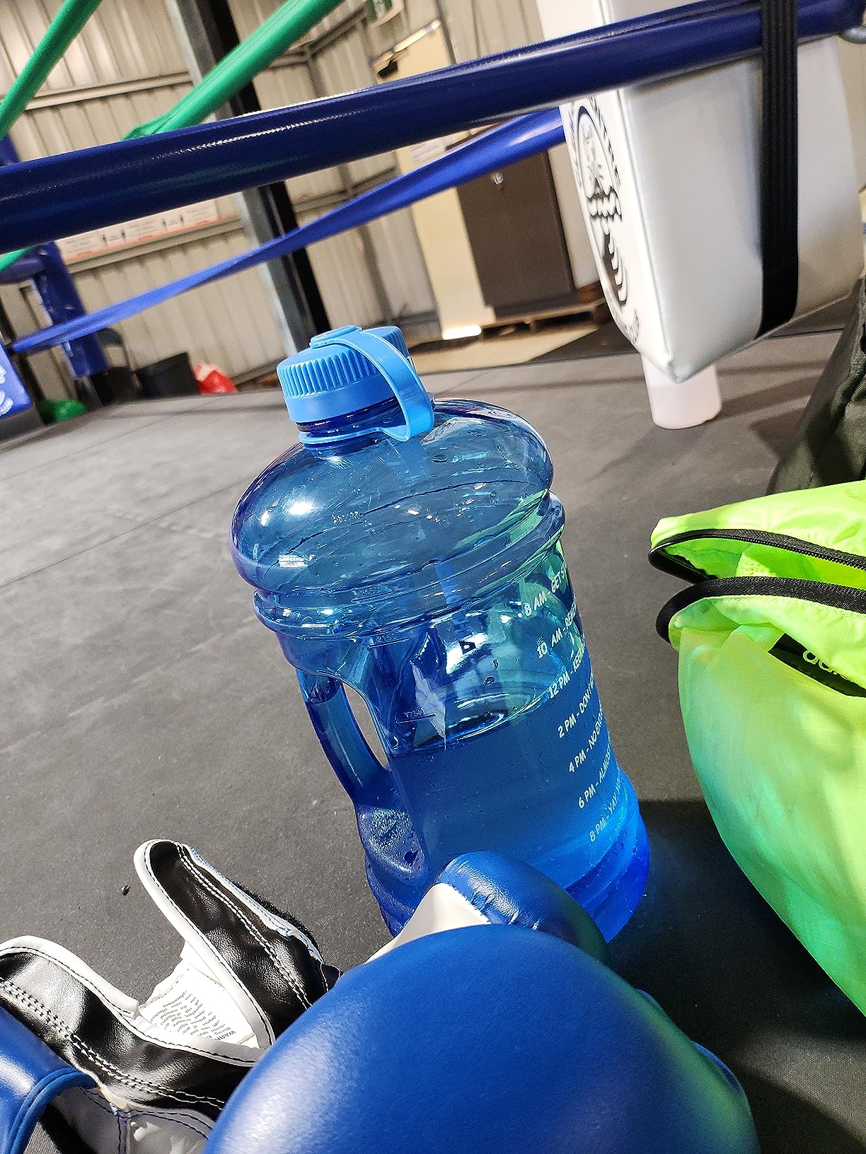 GIFUBOWA 3l Goal Large Water Bottle with Handle BPA Free Leakproof ...