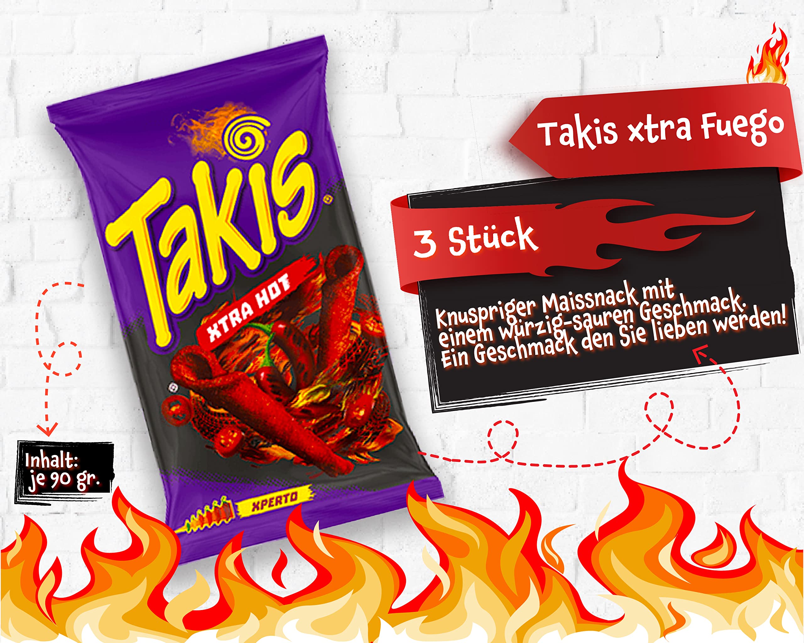 Takis Xtra Hot