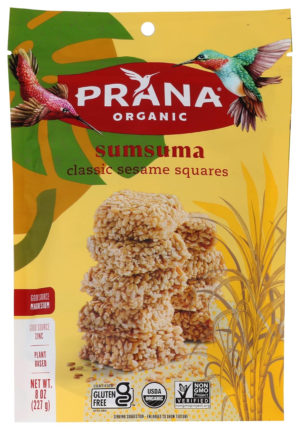 Amazon.com: Prana Organic Sumsuma Sesame Squares, USDA Certified ...