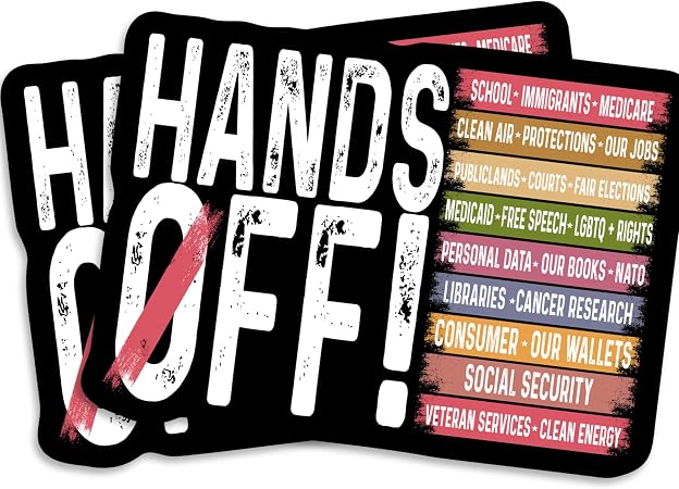 Amazon.com: Hands Off Magnets - Political - Activist - Protest ...