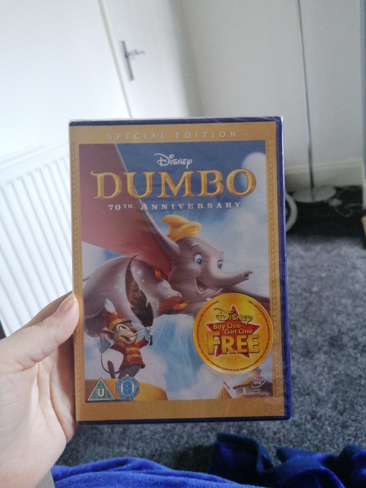 Dumbo [DVD]: Amazon.co.uk: James Baskett, Herman Bing, Edward Brophy ...