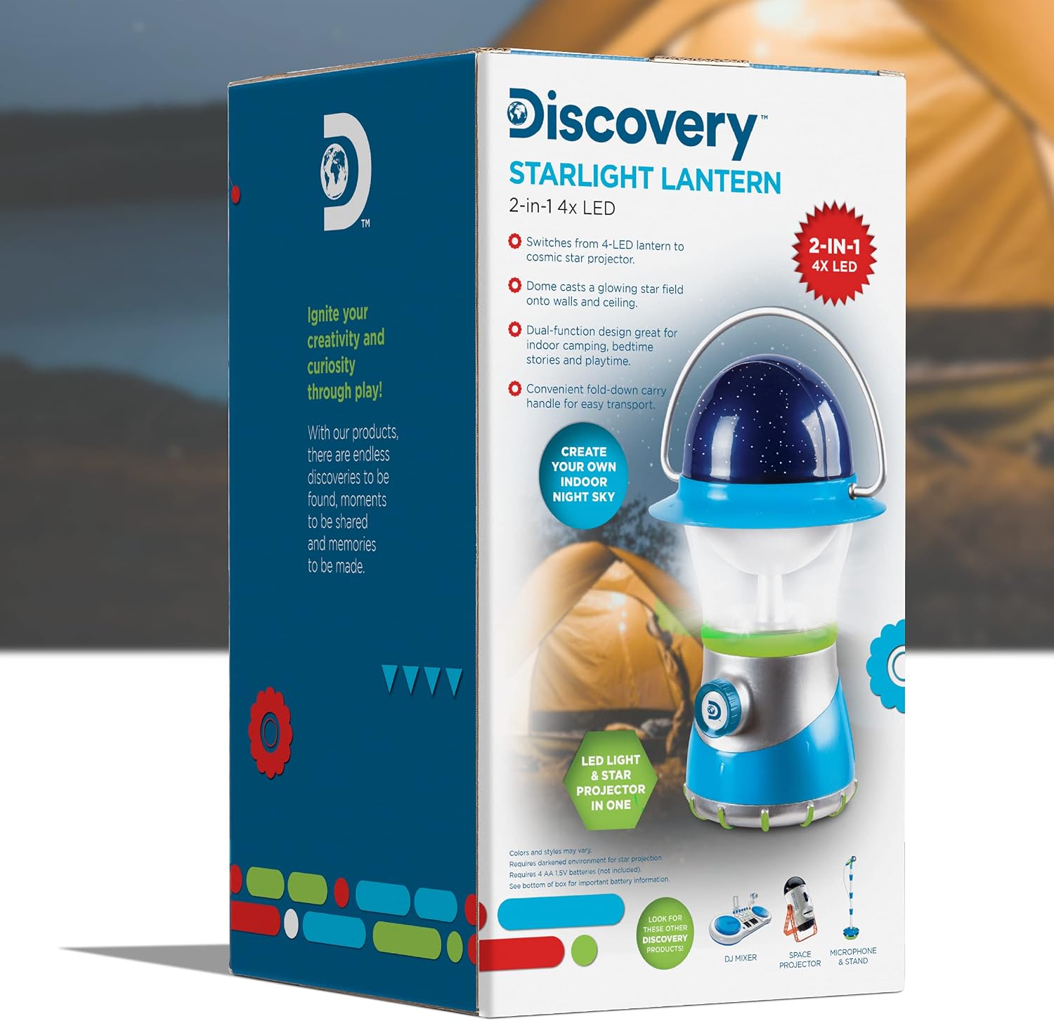 Discovery Kids Luminous lantern with constellations – BigaMart
