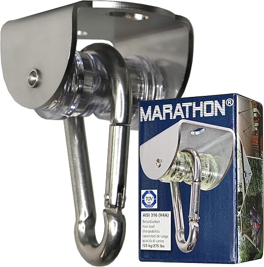 Amazon.com: High End MARATHON Swing Hanger of stainless steel & sea ...
