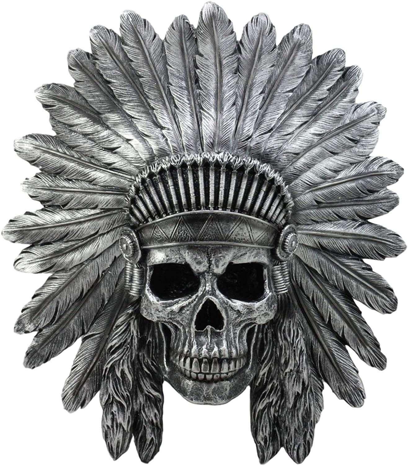 Indian Chief Head Skull