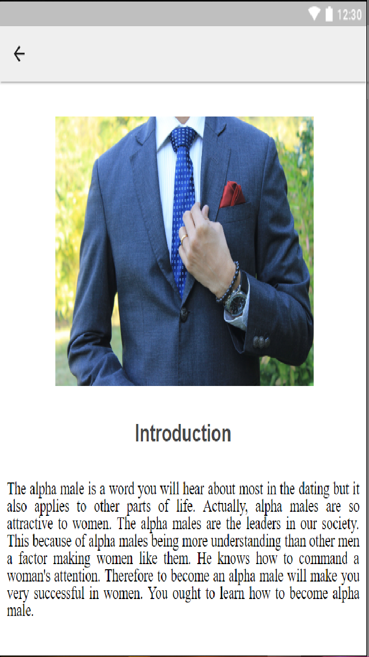 Alpha Male - Aplicativo na Amazon Appstore