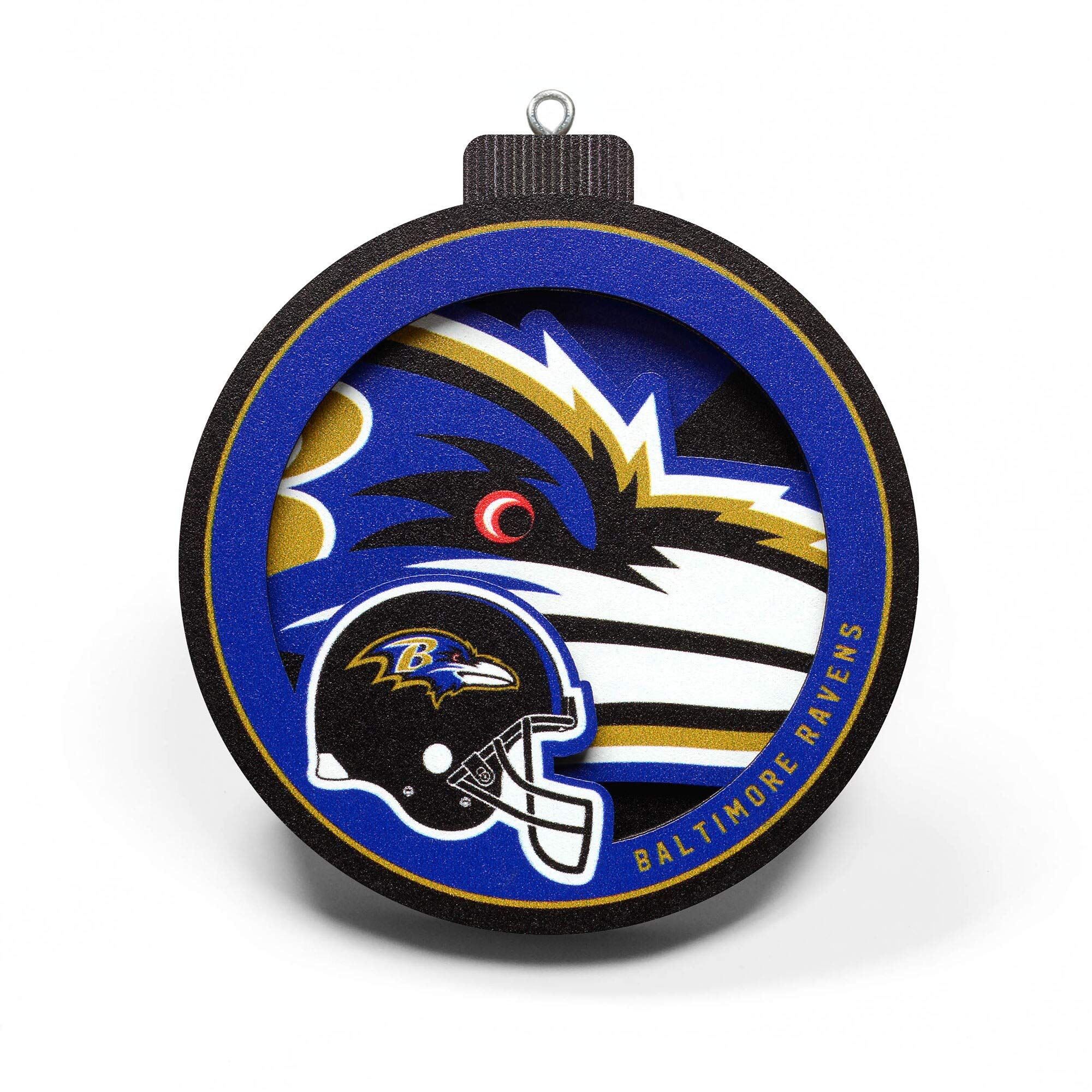 Snapklik.com : YouTheFan NFL Logo Series 3D Ornament