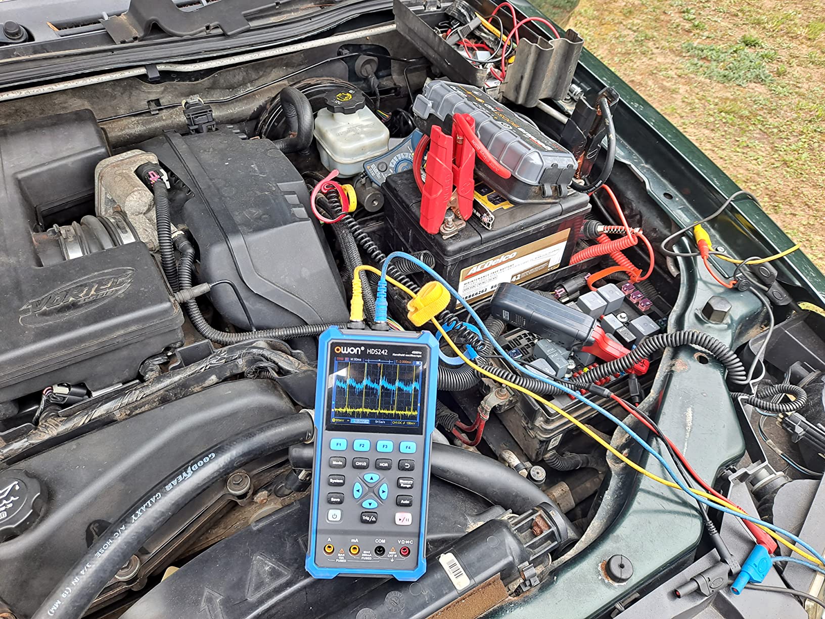 $30/mo - Finance OWON Oscilloscope HDS242S 3 in 1 Digital Handheld ...