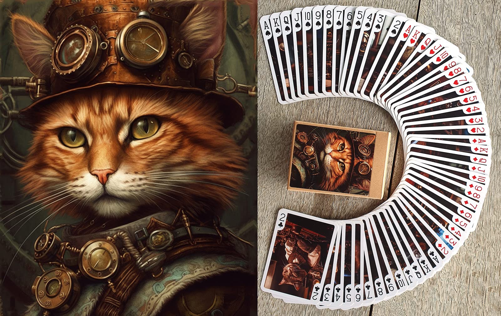 Cats Playing Poker Wallpaper