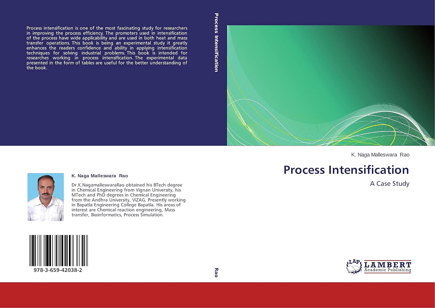 Amazon.com: Process Intensification: A Case Study: 9783659420382: Rao ...