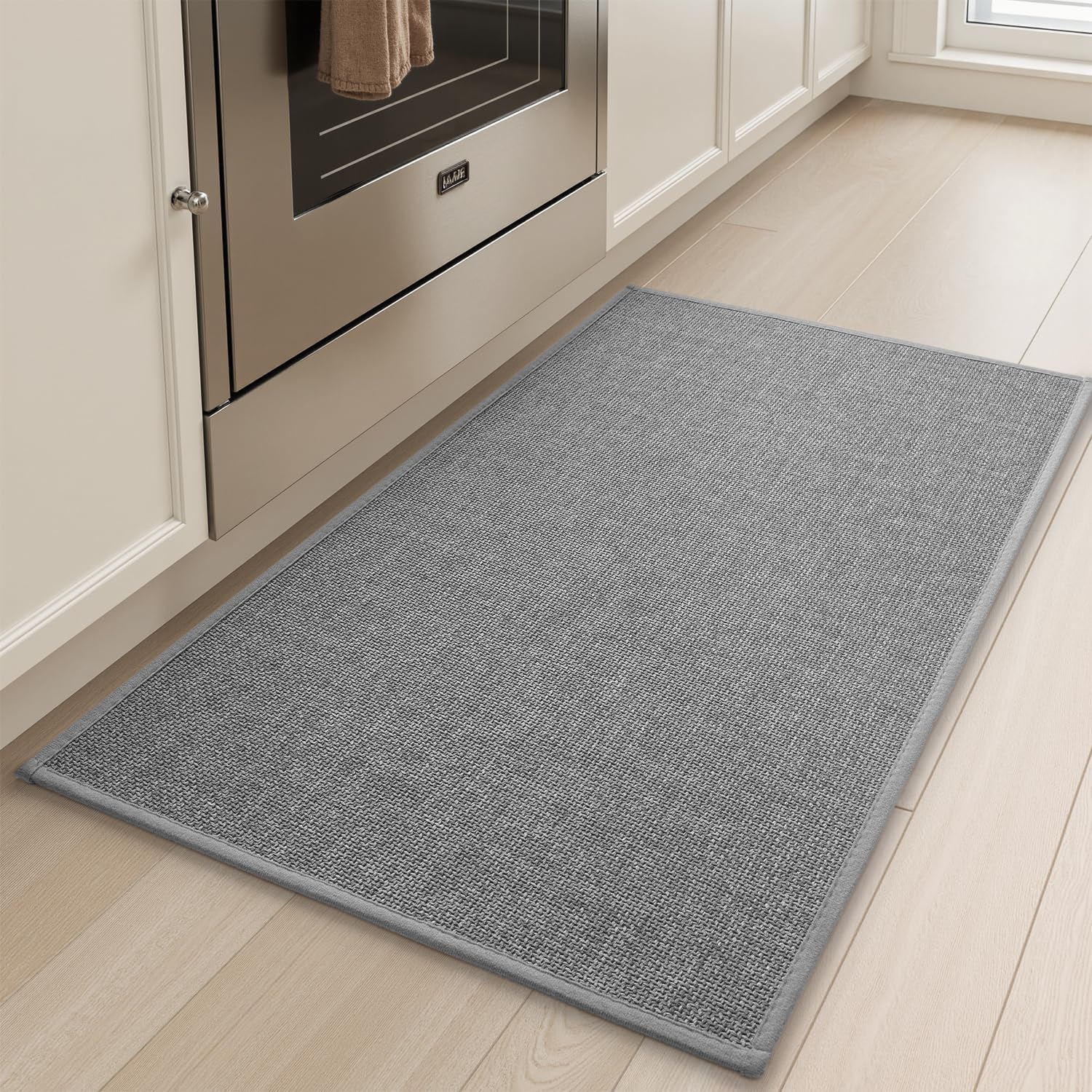 Amazon.com: tchdio Kitchen Mats for Floor, Rubber Backed Kitchen Rugs ...
