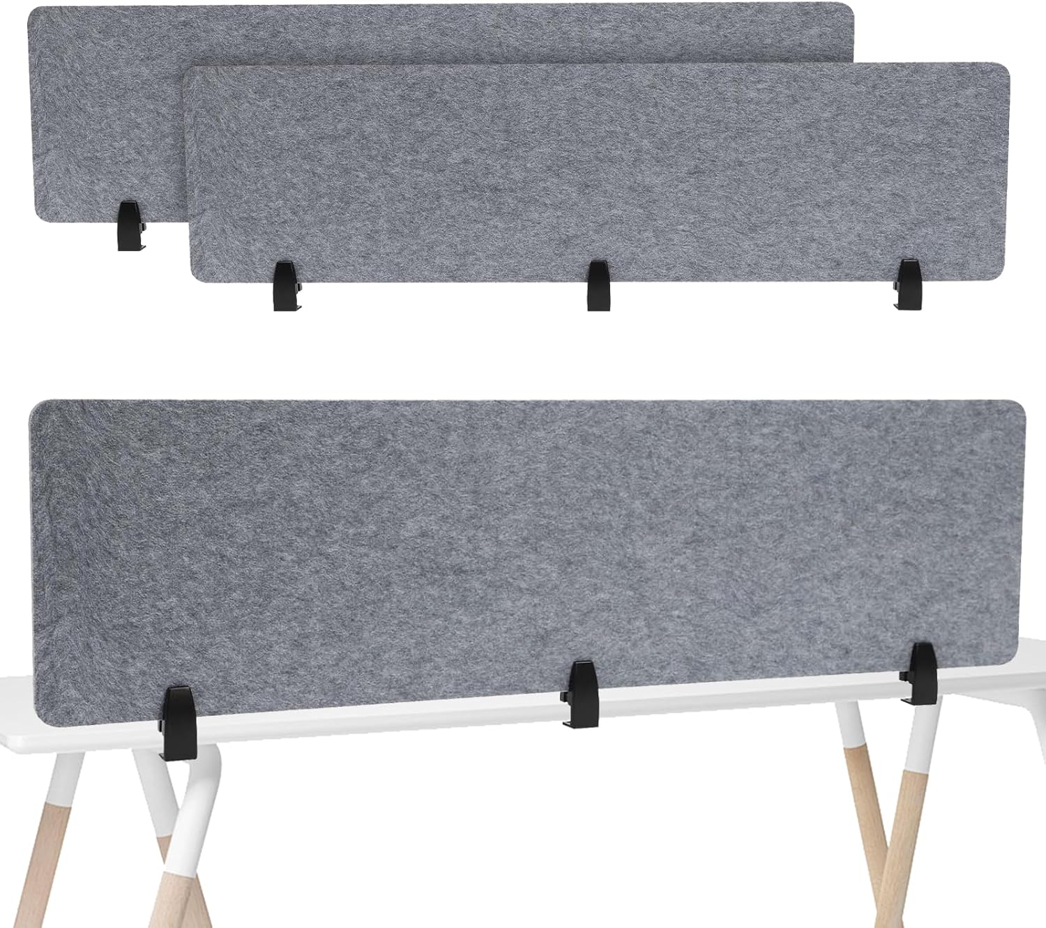 2pcs Privacy Panel, Standing Desk Divider 60x16 Philippines | Ubuy