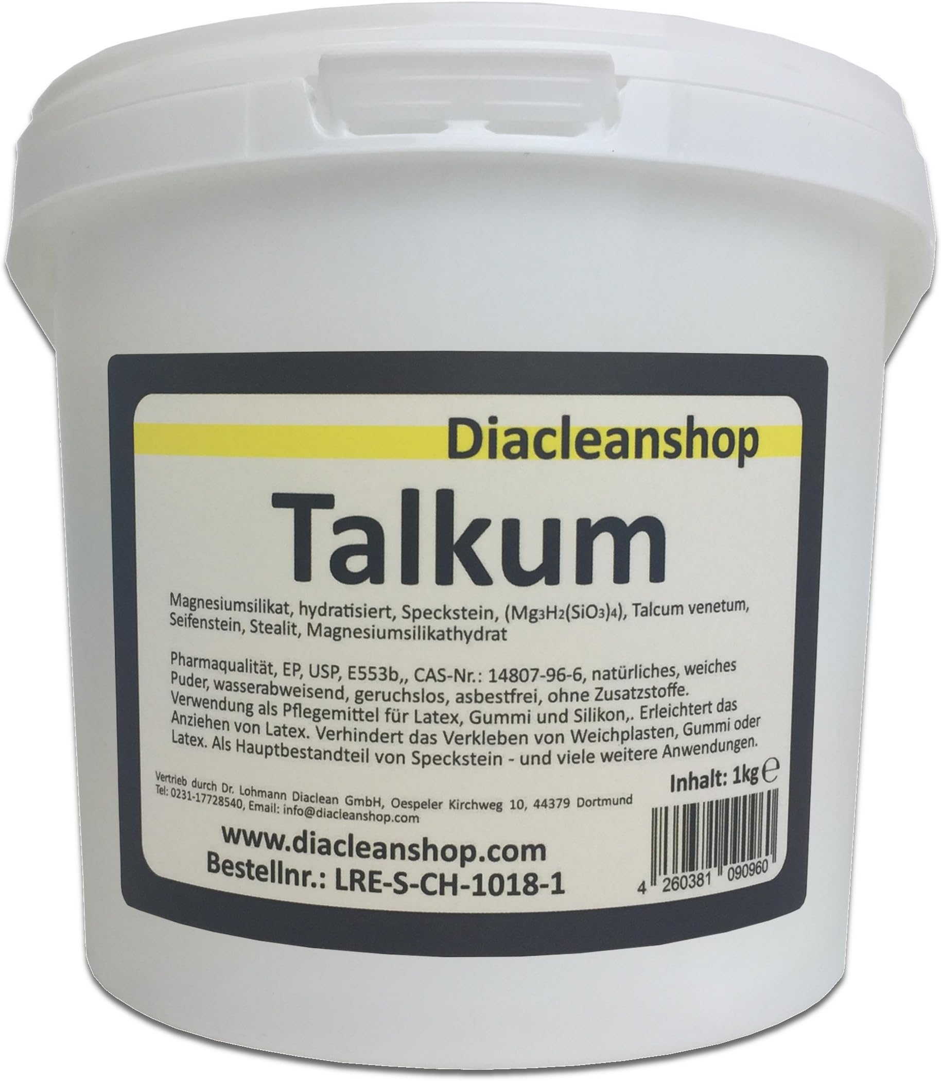 Talkum Puder 1kg: Amazon.de: Kosmetik