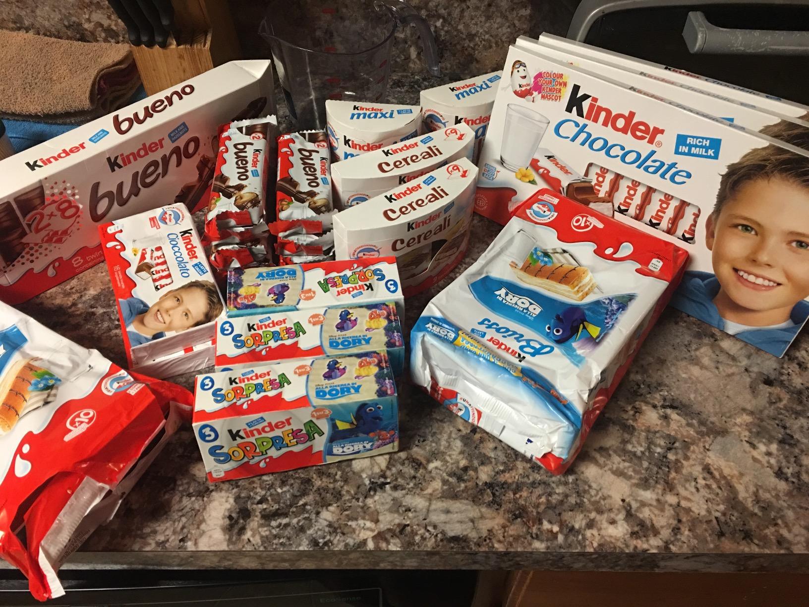 Amazon.com : Kinder Country Chocolate Bar, 0.83 Ounce (Pack of 40 ...