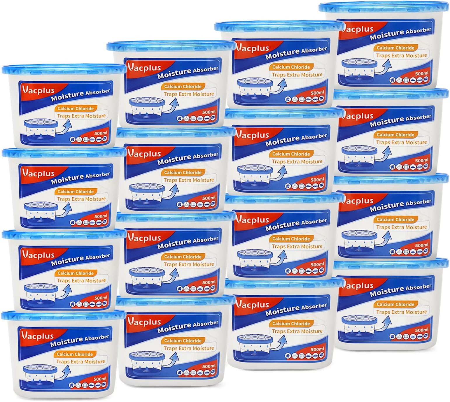 Amazon.com - FUNOUO 100g Rechargeable Desiccant Pack of 5,Moisture ...