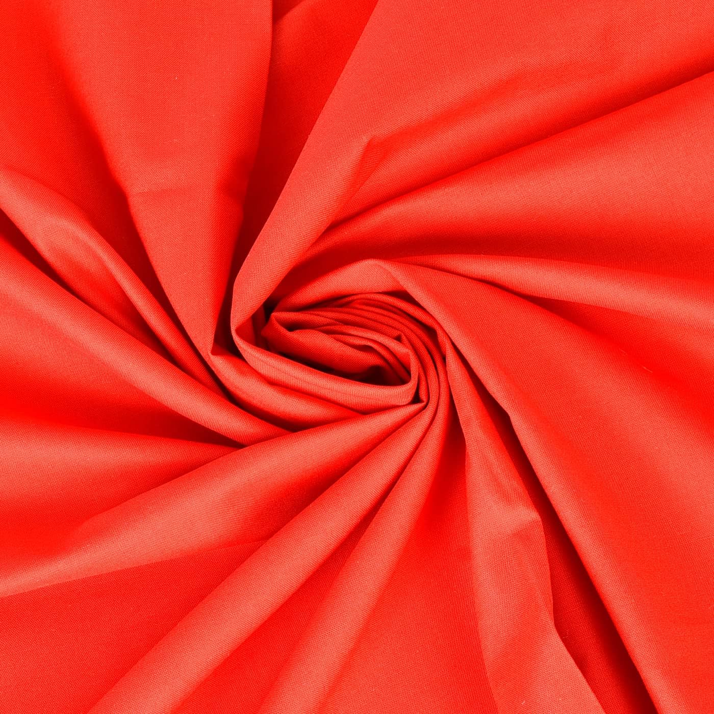 Fashion Track Red Fabric Cotton by The Metre UK – 58 Inches / 147.5 cm ...