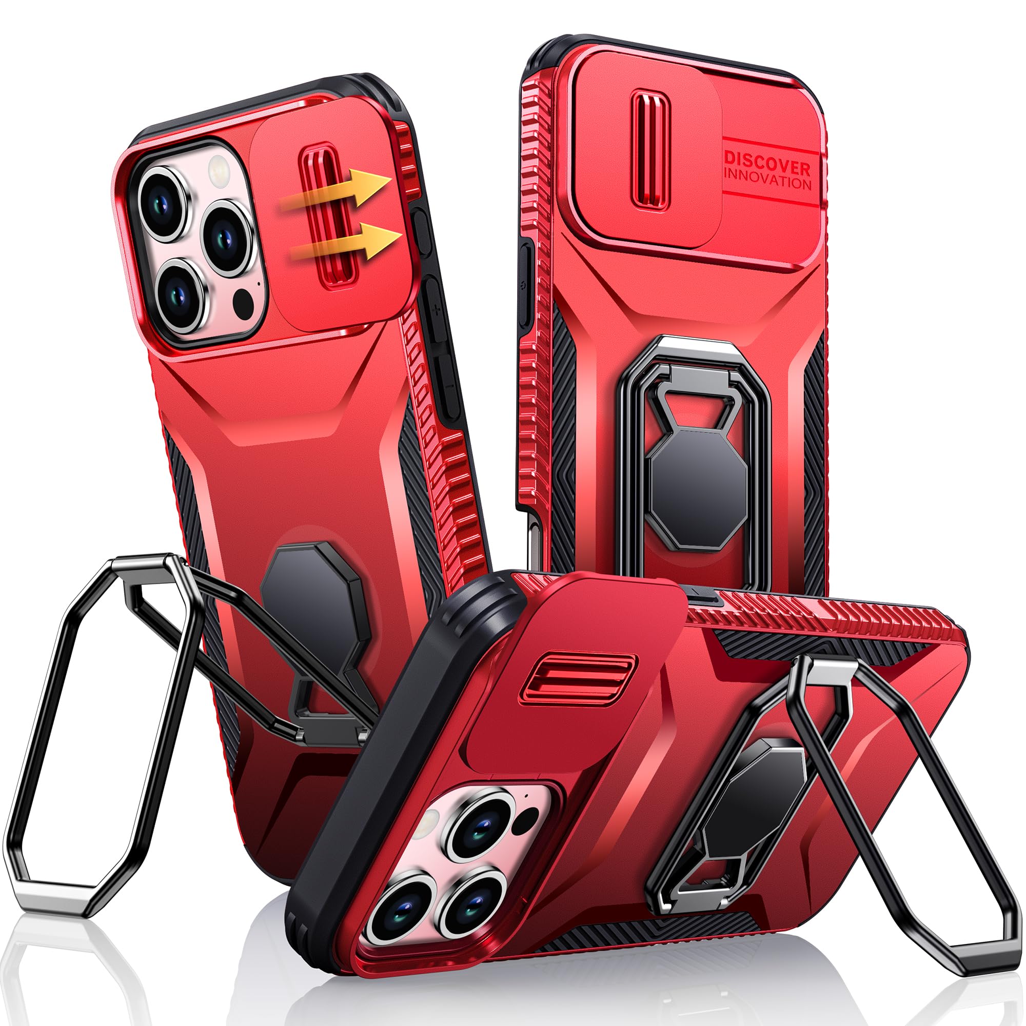 Amazon.com: XYZ for iPhone 16 Pro Case with Stand, Phone Case with ...