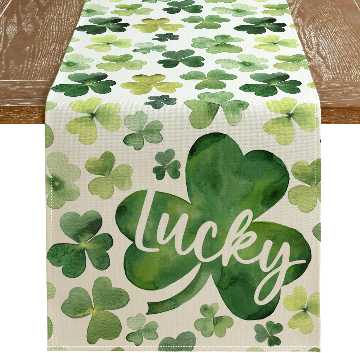 Amazon.com: ARKENY St Patricks Day Table Runner 13x72 Inches, Green ...