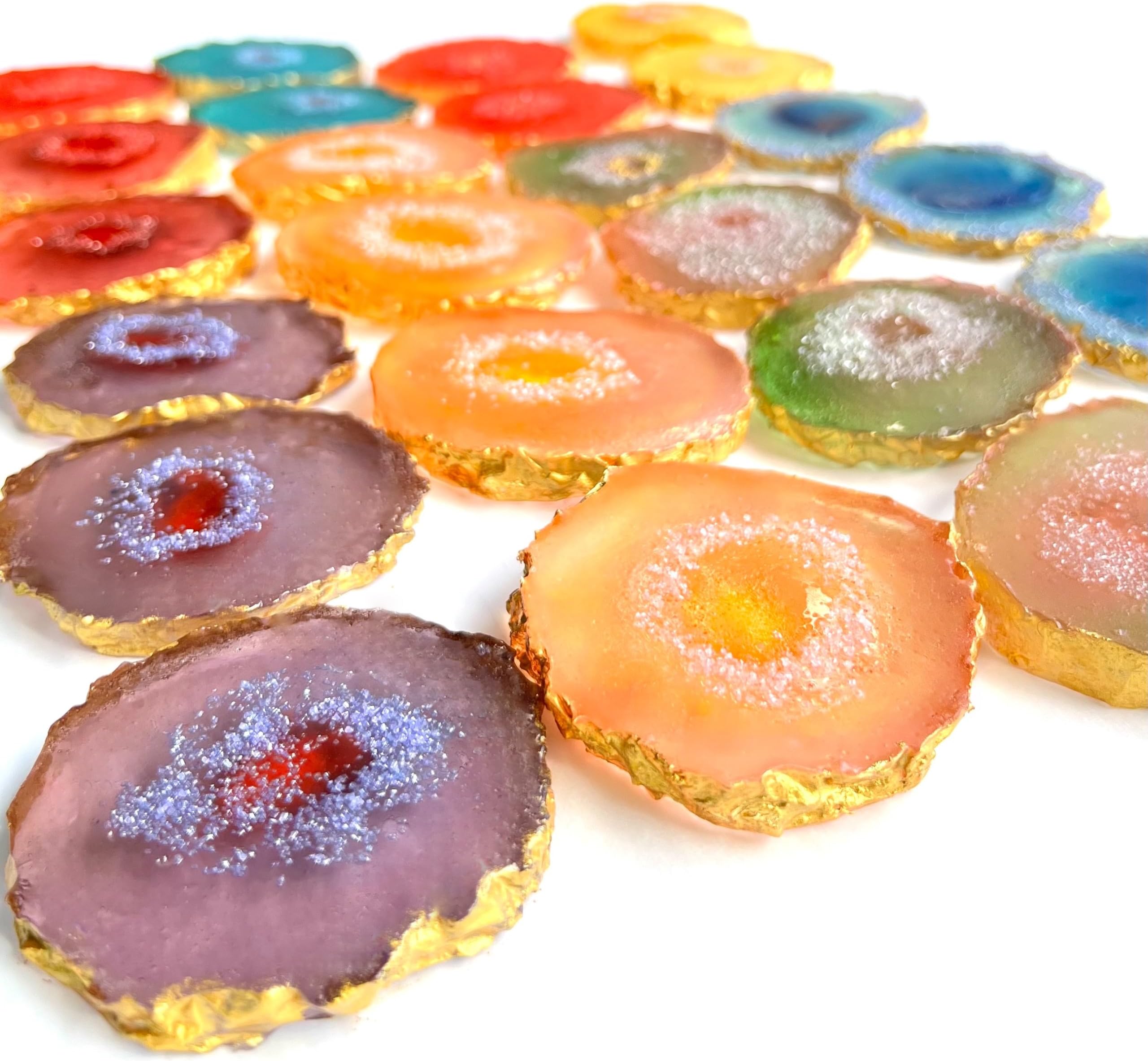 Amazon.com : Kohakutou Geode Crystal Candy, All Natural Gluten-free ...