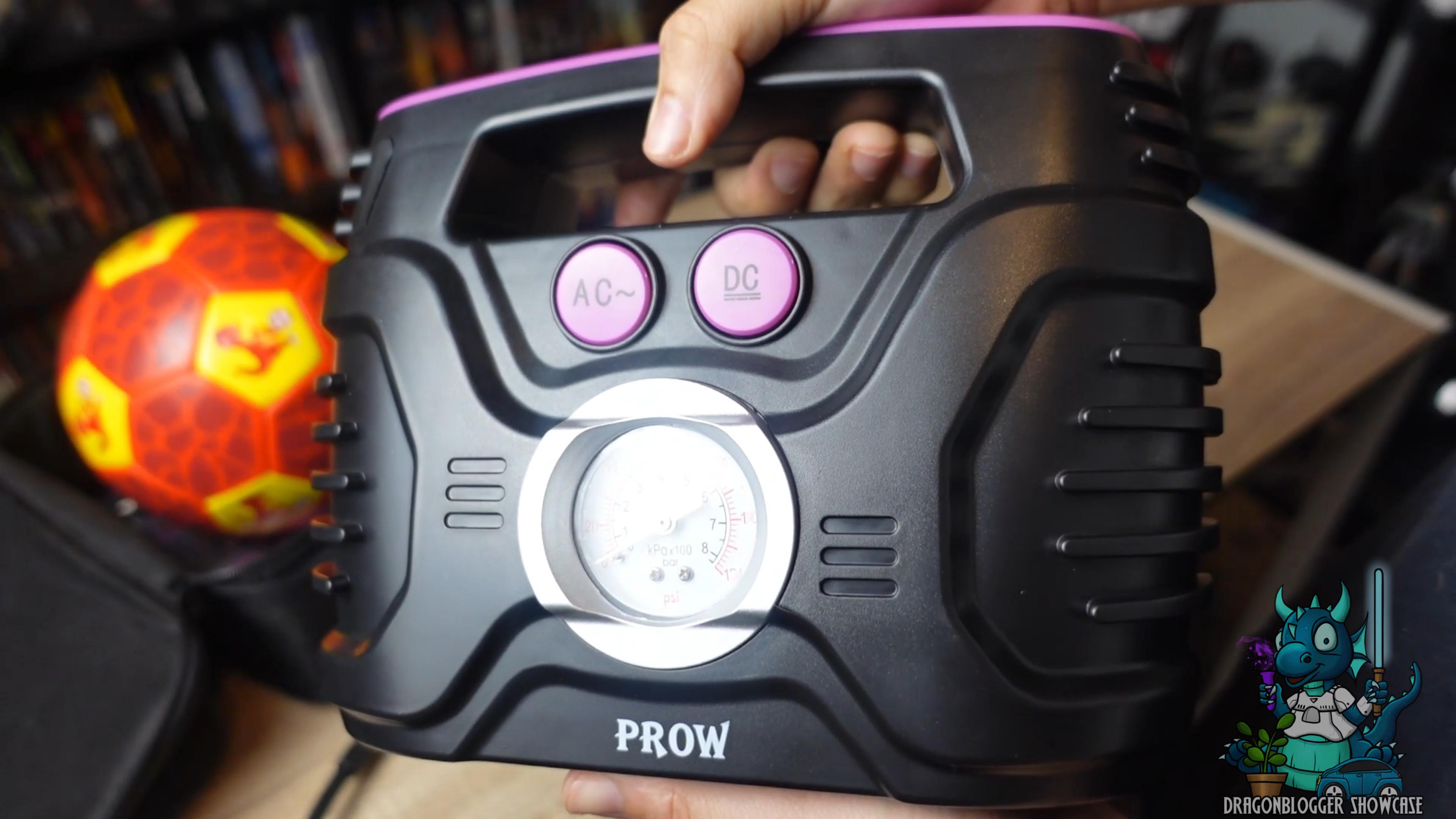 Watch Showcasing PROW Electric Air Compressor Tire Inflator on Amazon Live