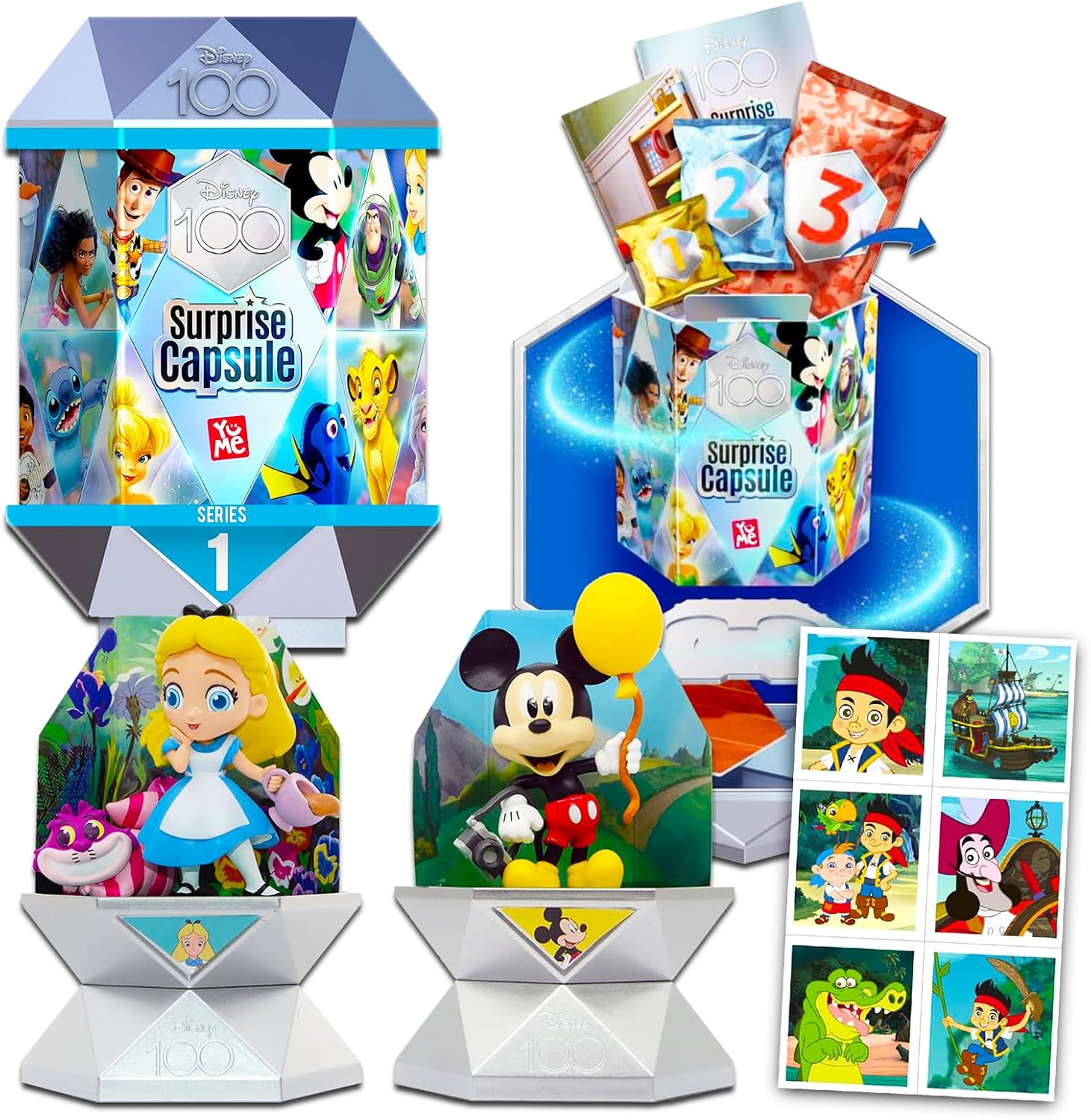 Amazon.com: Disney Mystery Figurine for Kids - Bundle with Disney 100 ...
